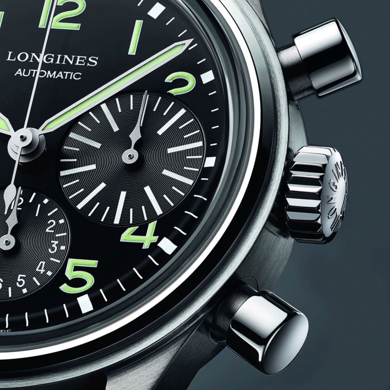 Montre Longines Heritage Avigation Big Eye automatique L28164532 - Lepage