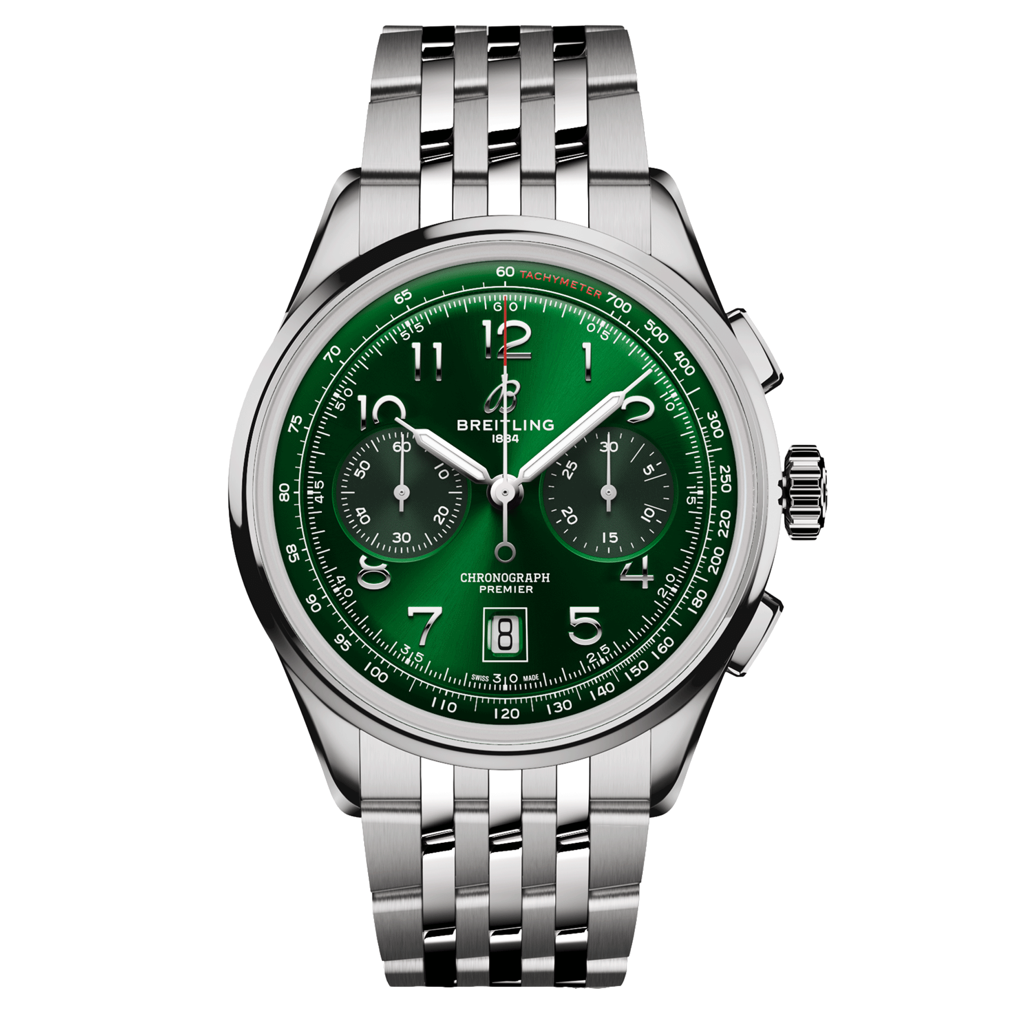 Montre Breitling Premier B01 Chronograph 42 mm AB0145371L1A1 - Lepage