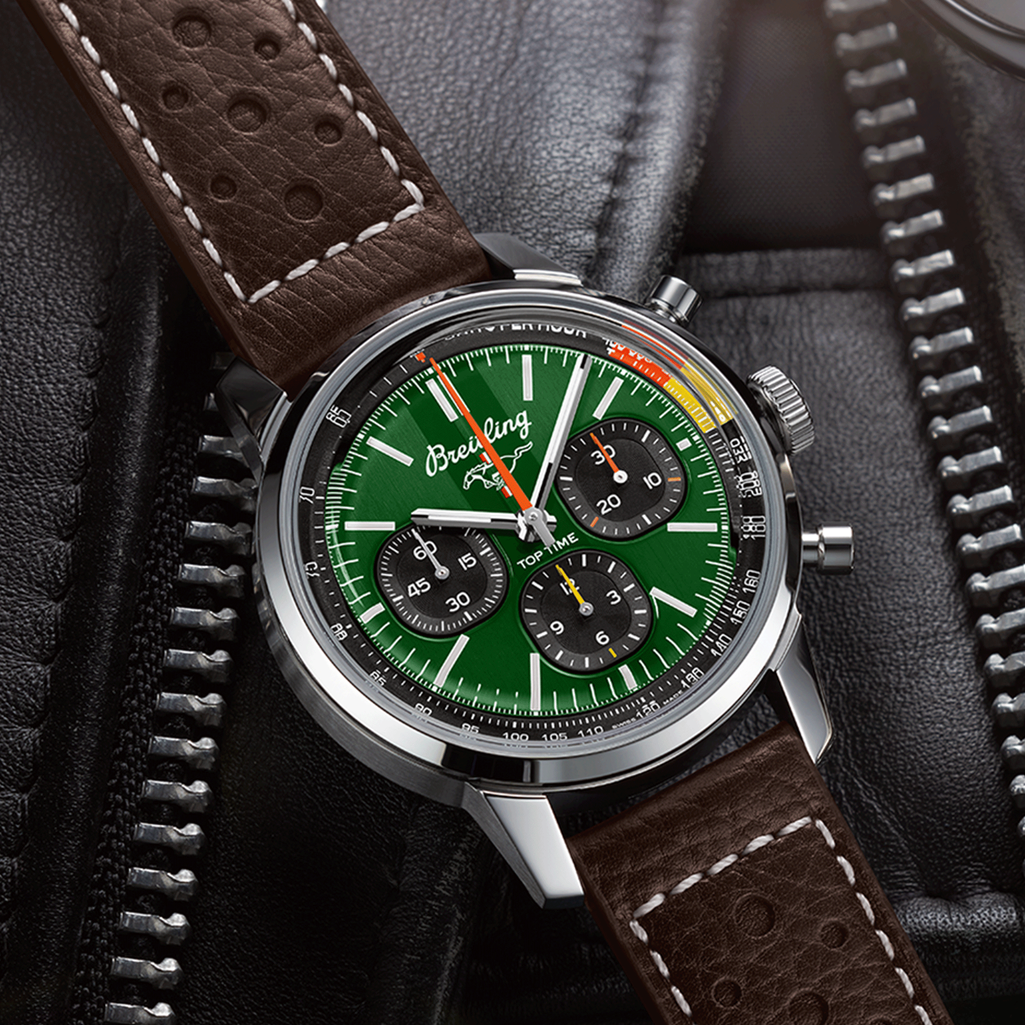 Breitling Top Time B01 Ford Mustang Watch AB01762A1L1X1 - Lepage