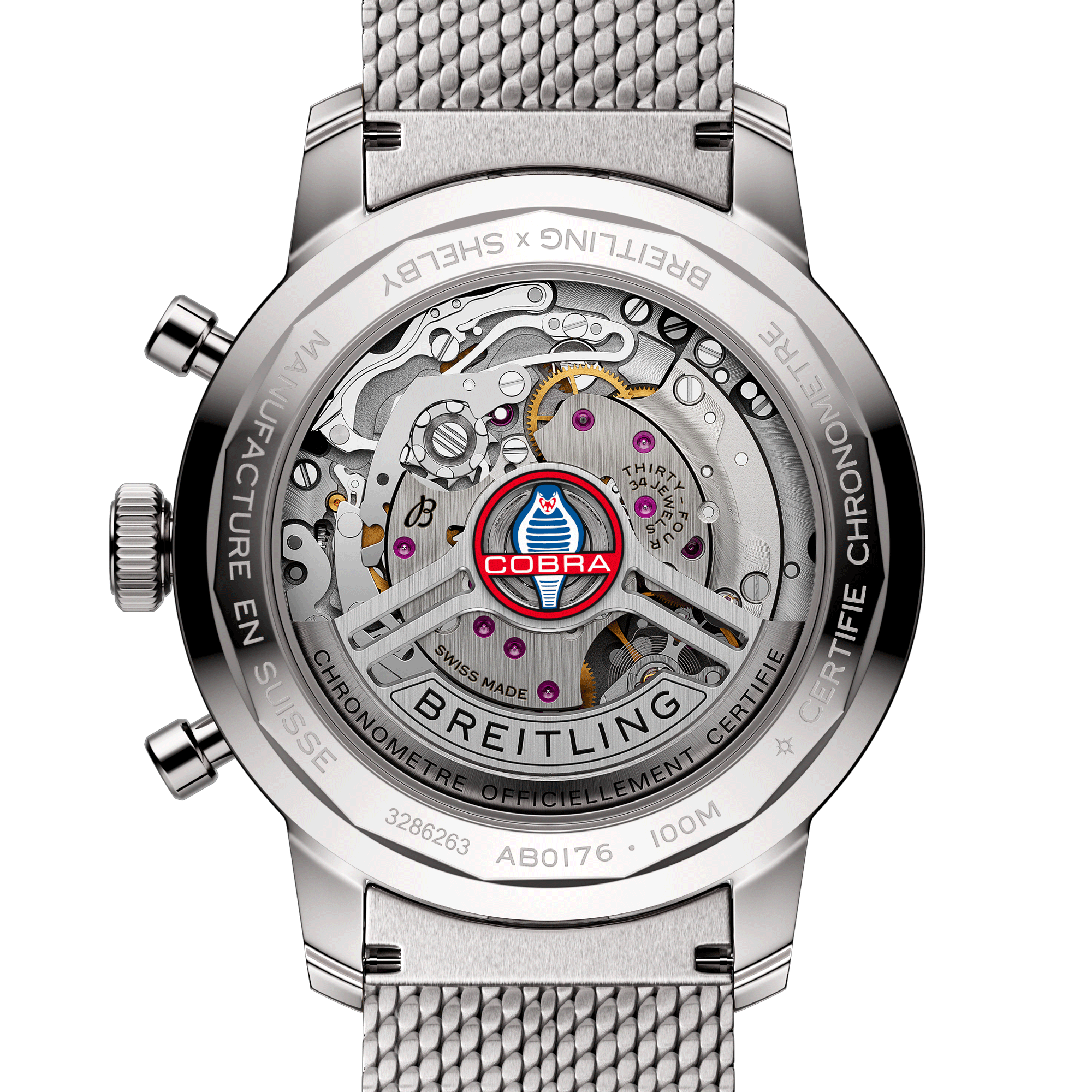 Montre Breitling Top Time B01 Shelby Cobra AB01763A1C1A1 - Lepage