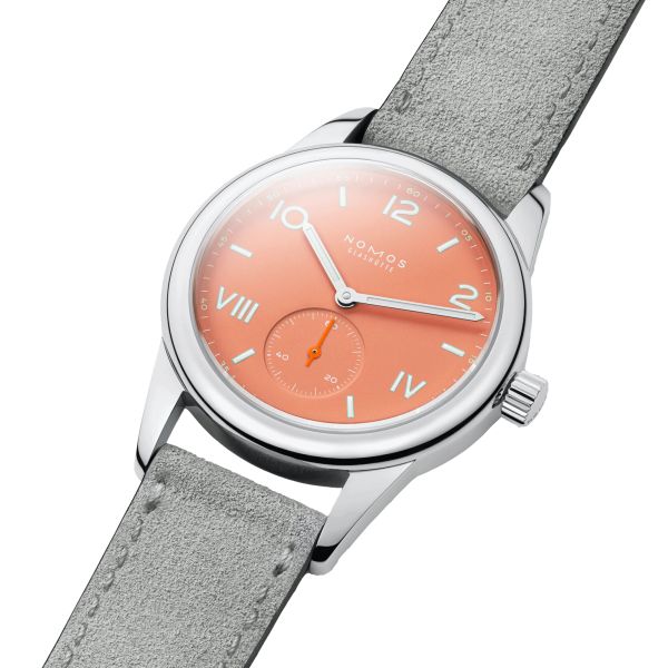 Nomos Club Campus Cream Coral mechanical Watch 36 mm 714 - Lepage