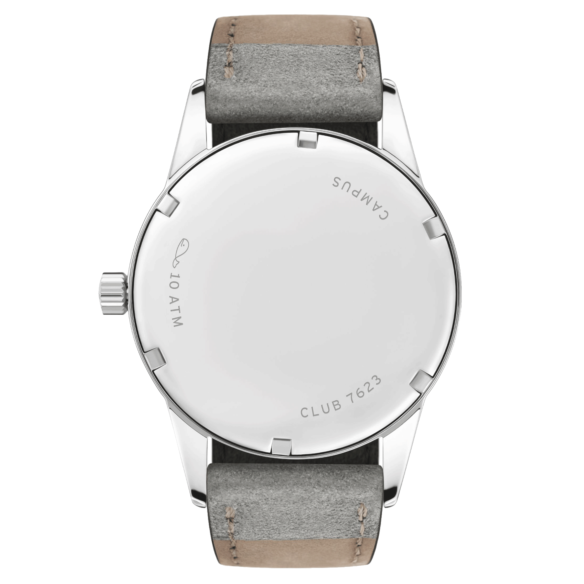 Montre Nomos Club Campus Cream Coral mécanique 38,5 mm 725 - Lepage