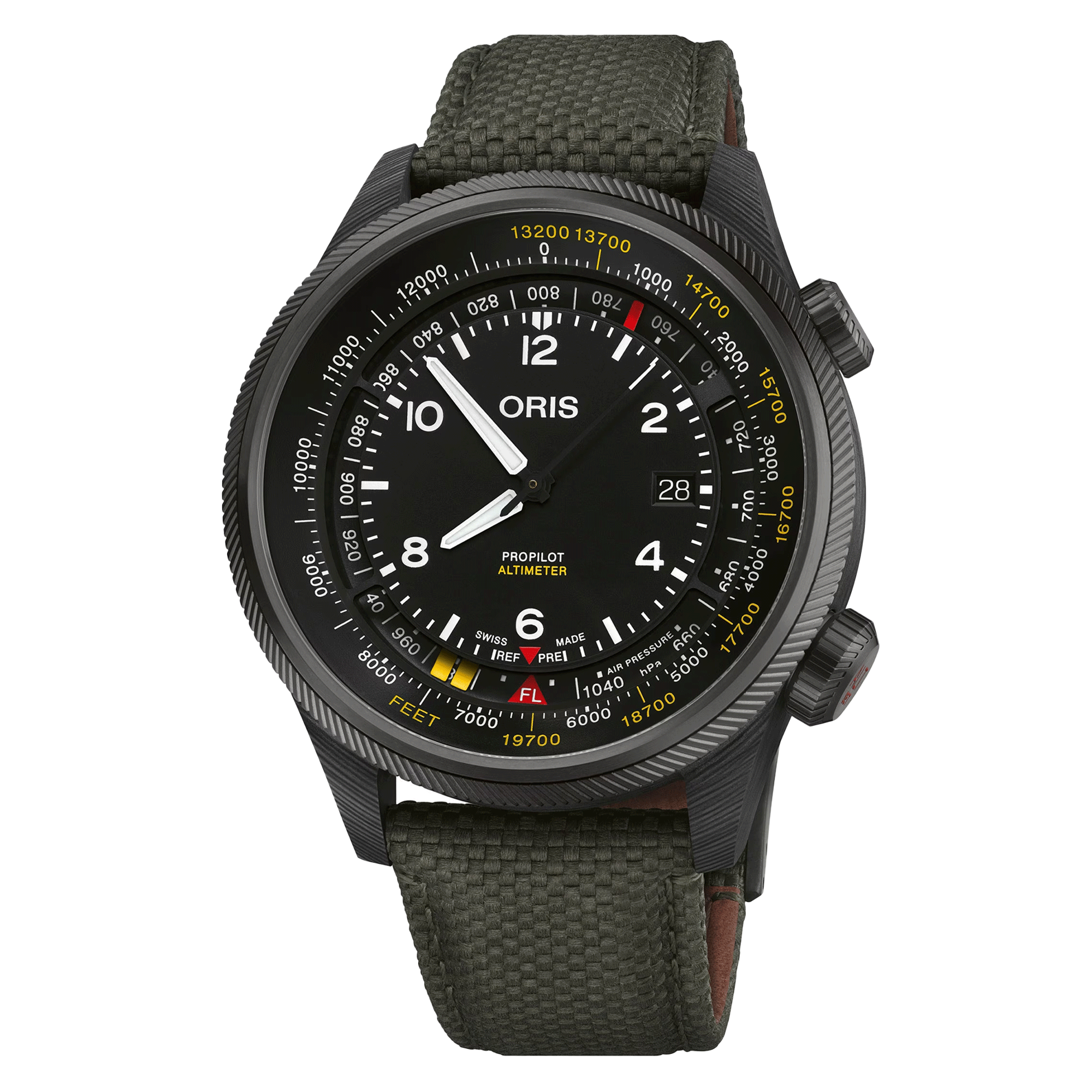 Oris ProPilot Altimeter Carbon 01 793 7775 8734-Set - Lepage
