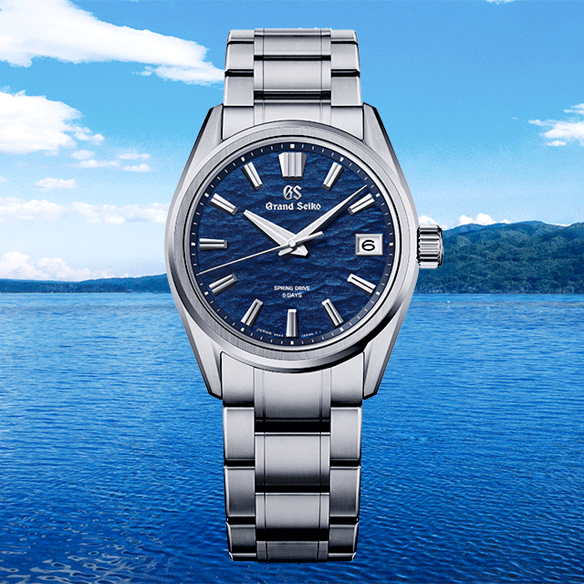 Grand Seiko Evolution 9 Spring Drive Lake Suwa Titane SLGA019 - Lepage