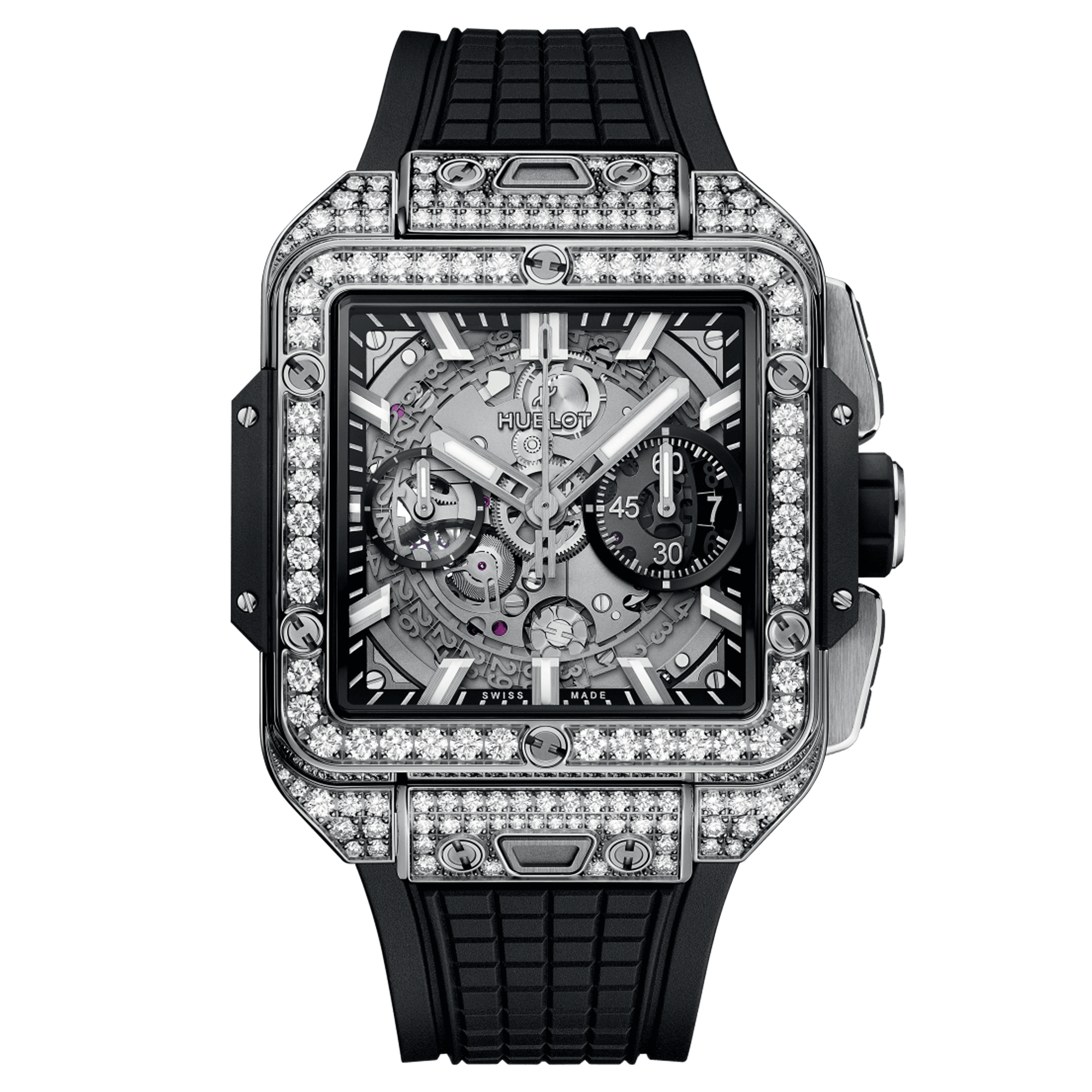 Hublot Square Bang Unico Pavé Watch 821.NX.0170.RX.1604 - Lepage