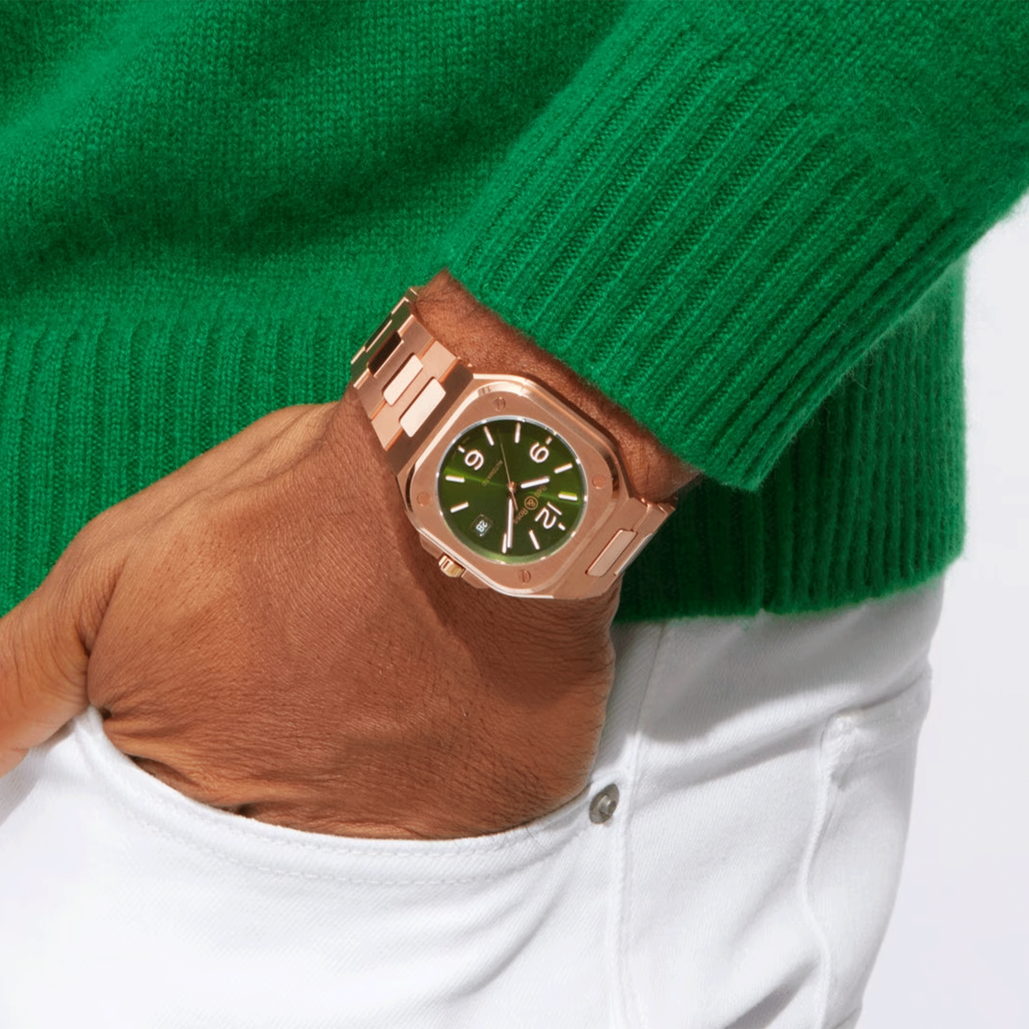 Bell & Ross BR 05 Green Gold automatic 40 mm - Lepage