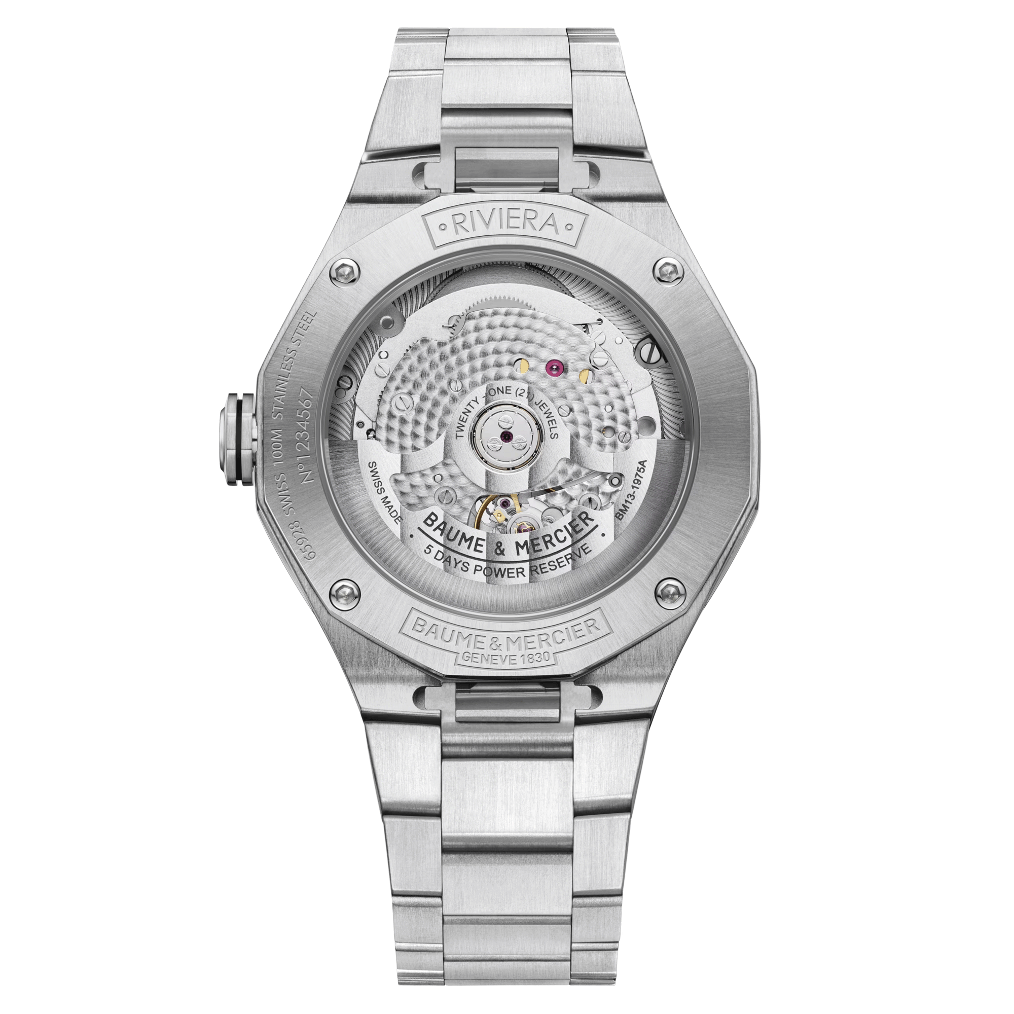 Montre Baume et Mercier Riviera automatique 39 mm 10715 - Lepage