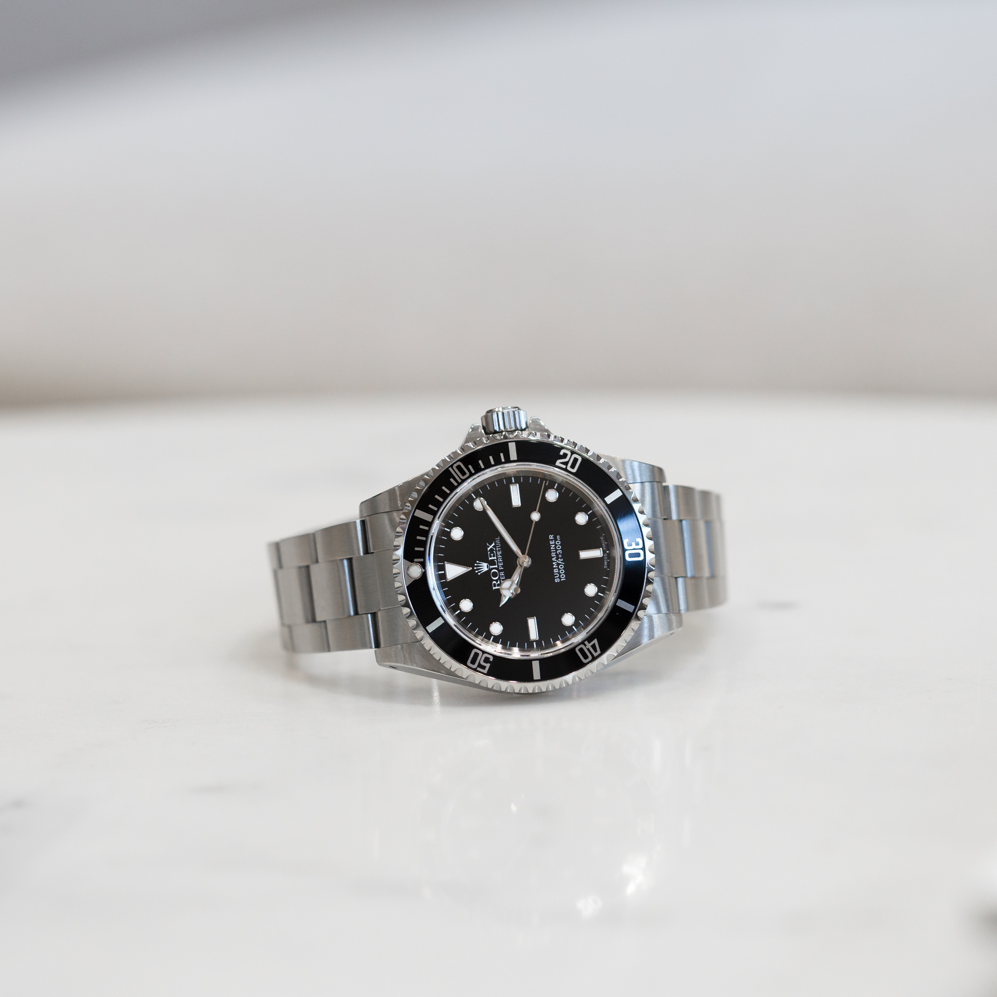Vintage Rolex Submariner 14060 1999 avec Watch Certificate - Lepage
