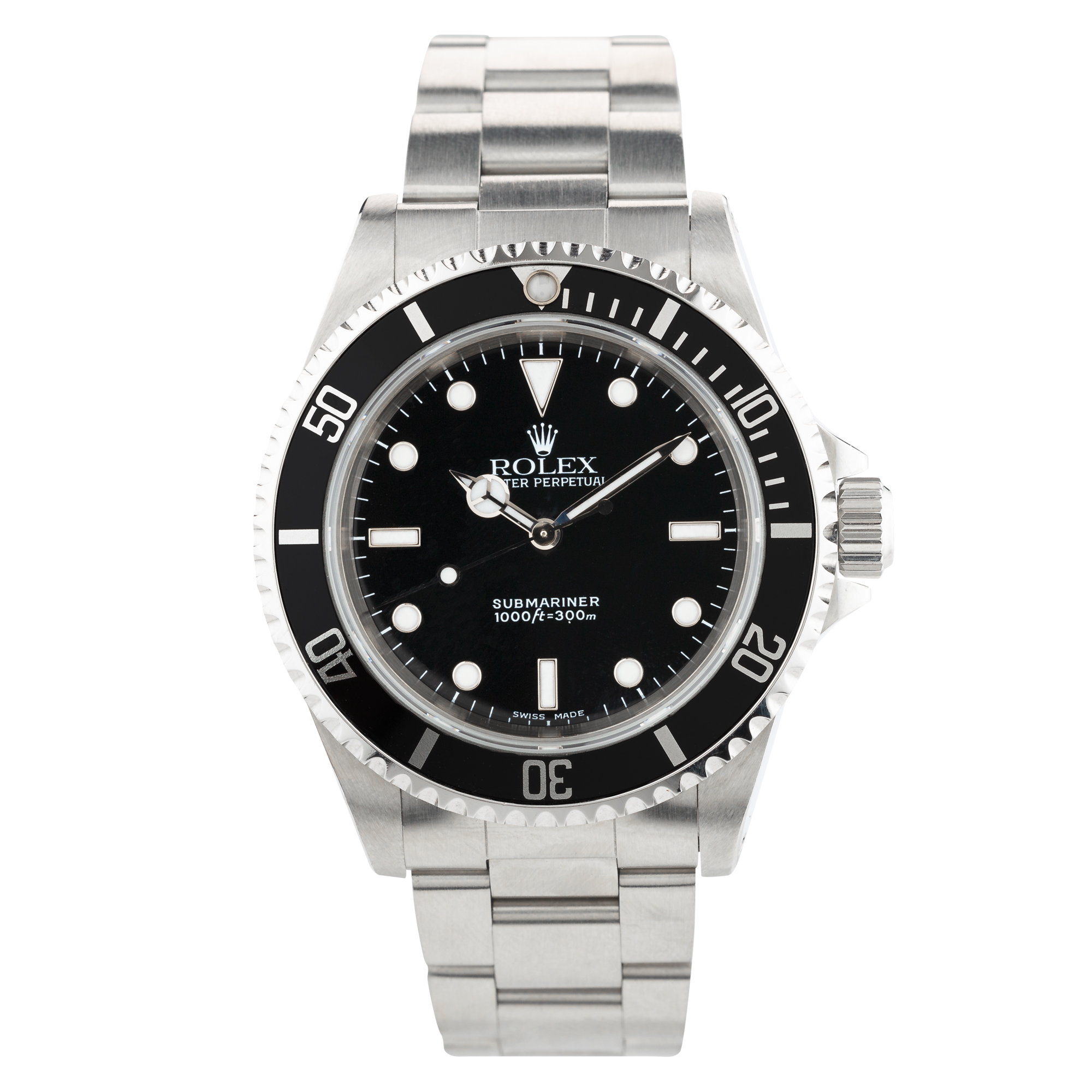 Vintage Rolex Submariner 14060 1999 avec Watch Certificate - Lepage