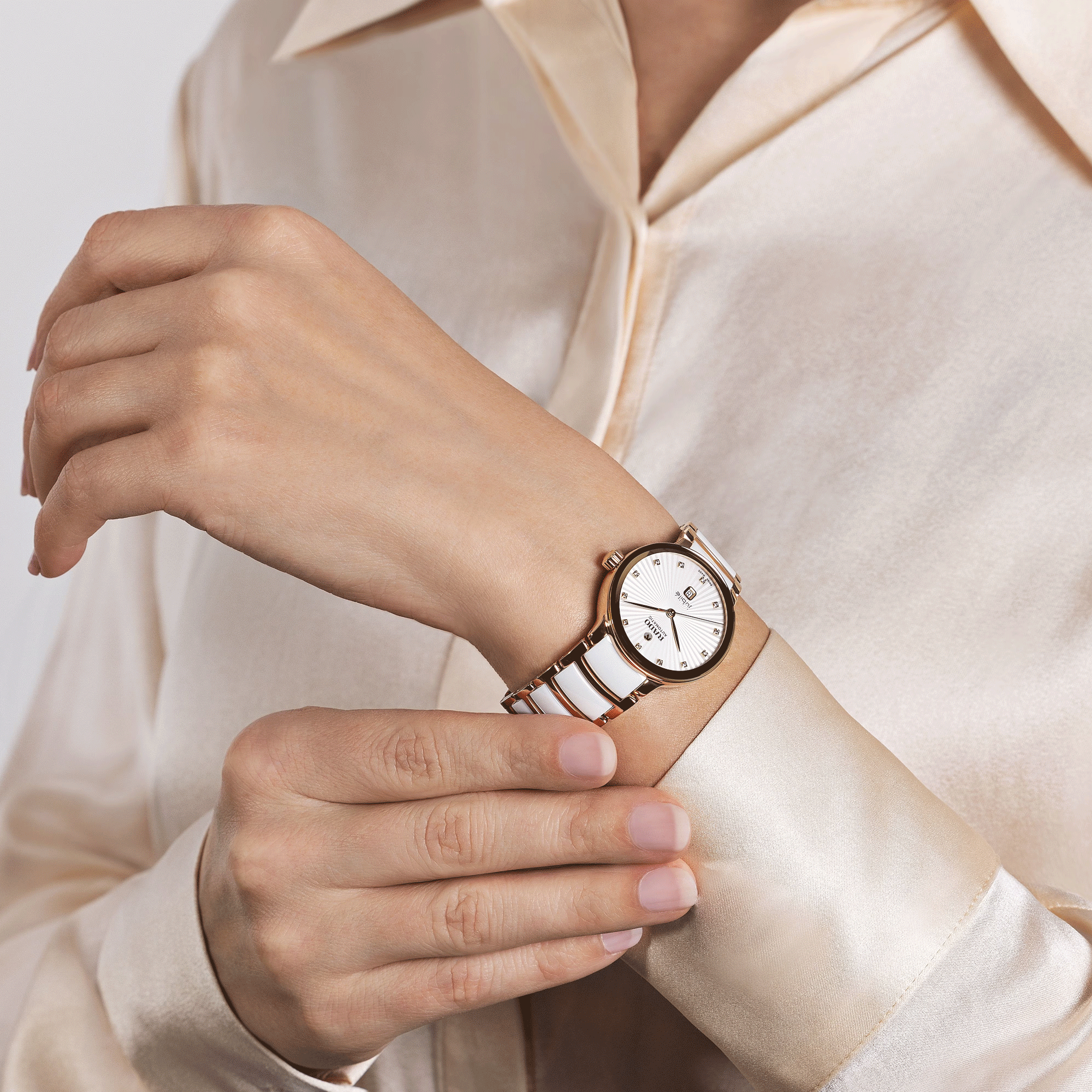 Montre Rado Centrix Diamonds automatique 30,5 mm R30019744 - Lepage