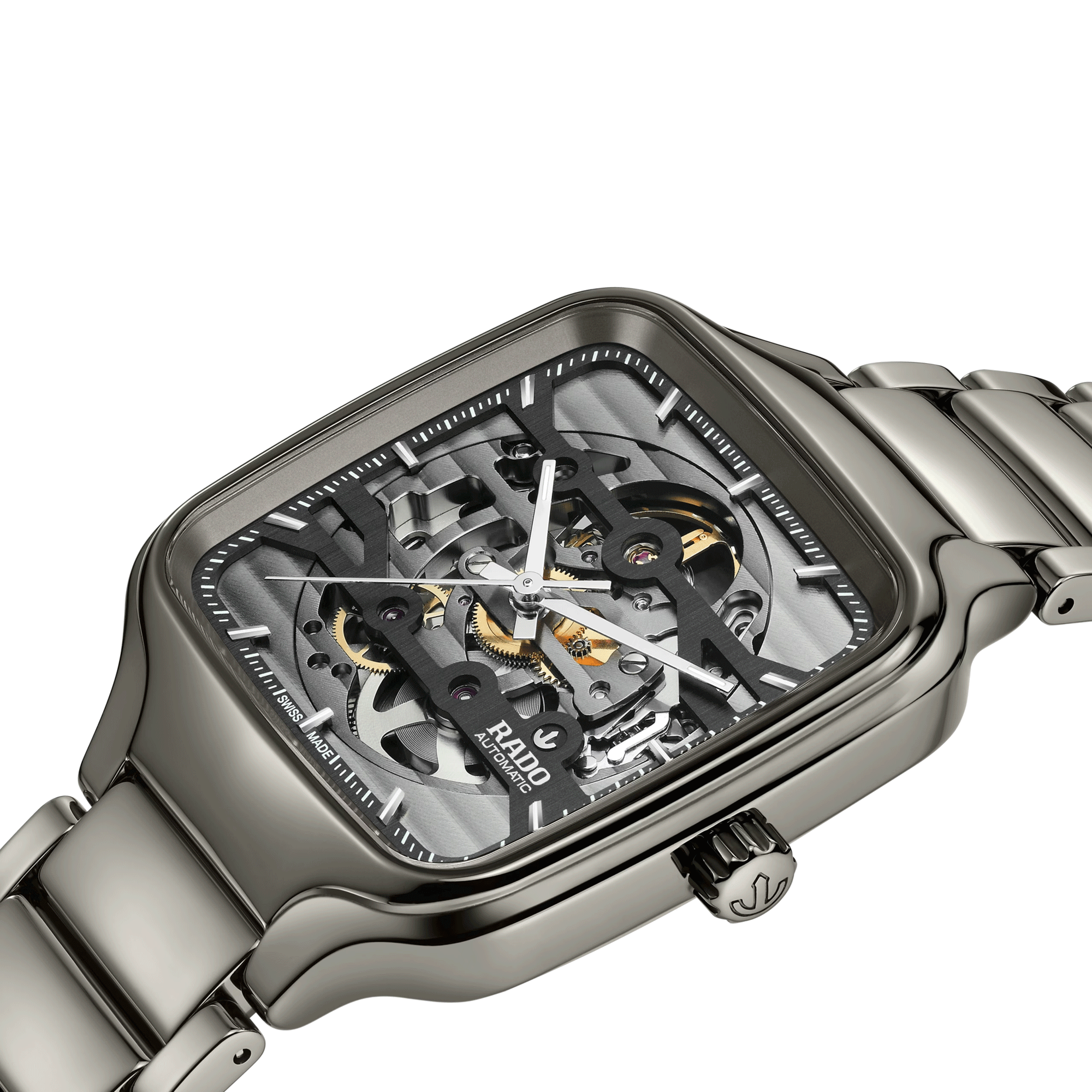 Montre Rado True Square Skeleton automatique 38 mm R27125152 - Lepage