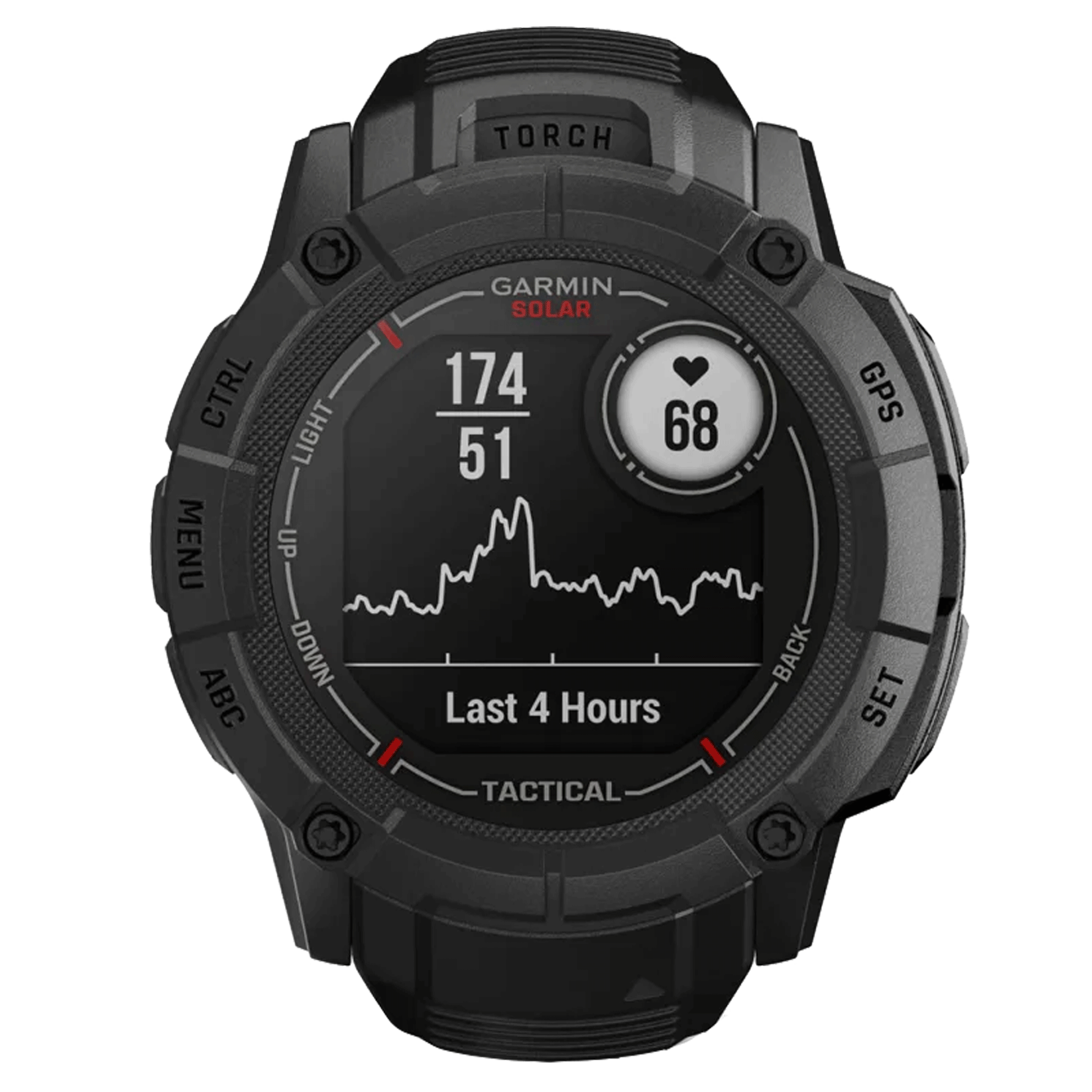 Garmin Instinct 2X Solar Tactical Black Watch 010-02805-03 - Lepage