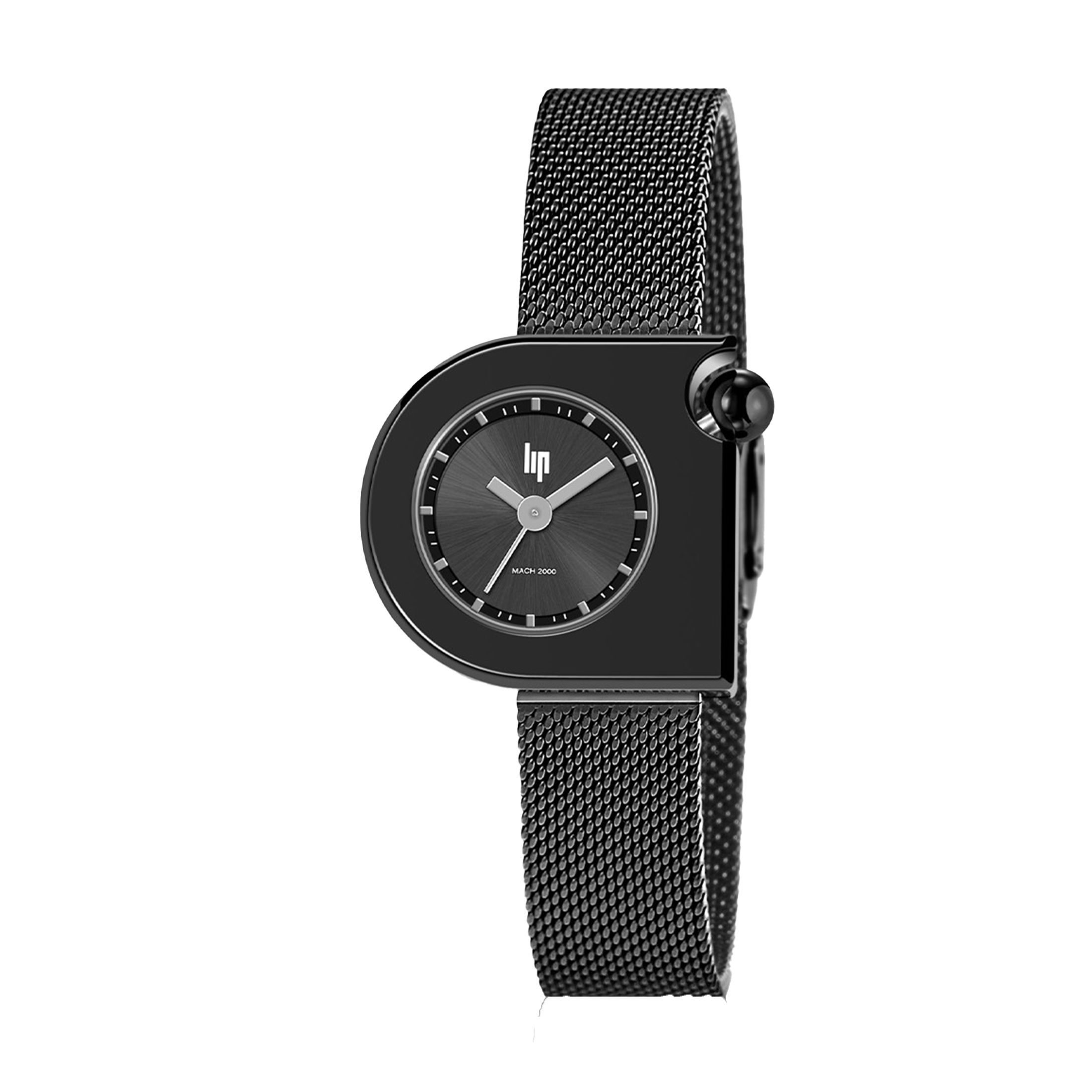 Montre Lip Mach 2000 Mini Moon quartz black 671392 - Lepage