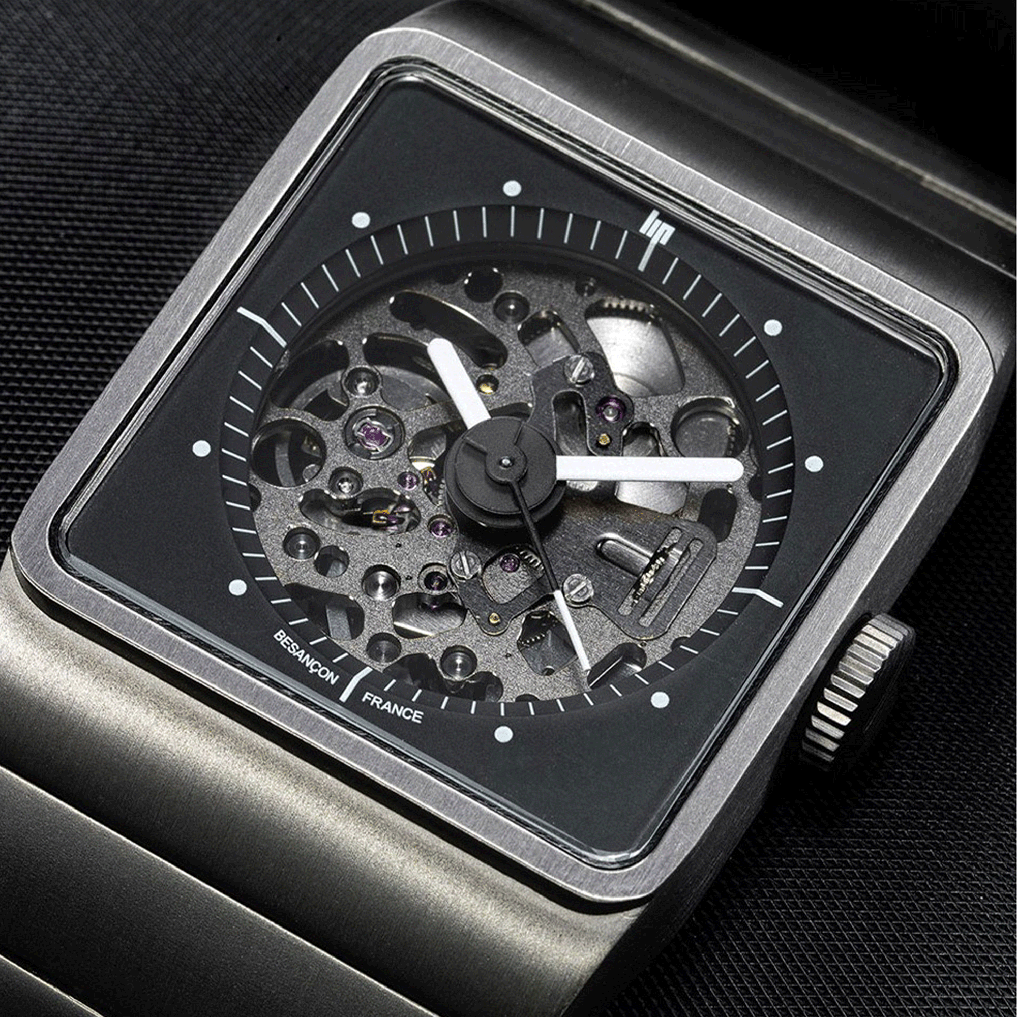 Lip BIG TV Titanium Skeleton automatic 671656- Lepage