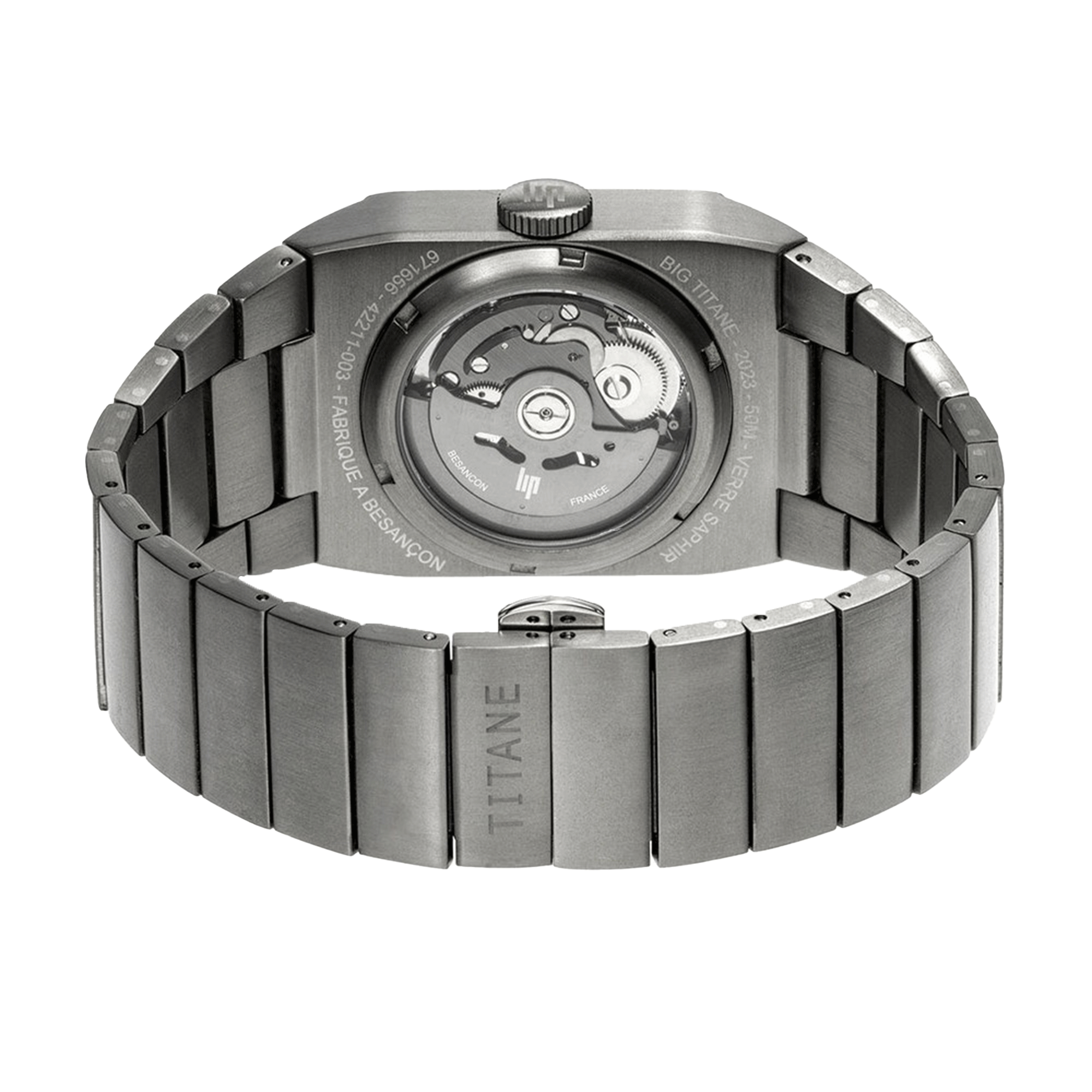 Lip BIG TV Titanium Skeleton automatic 671656- Lepage
