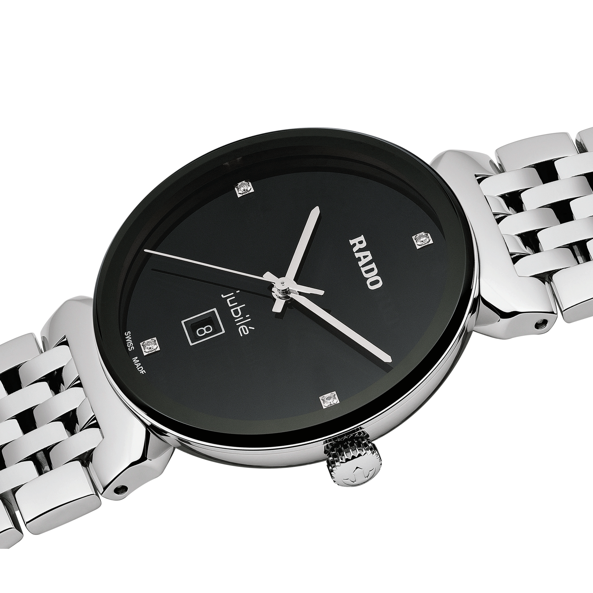 Montre Rado Florence Classic Diamonds quartz 30 mm R48913713 - Lepage
