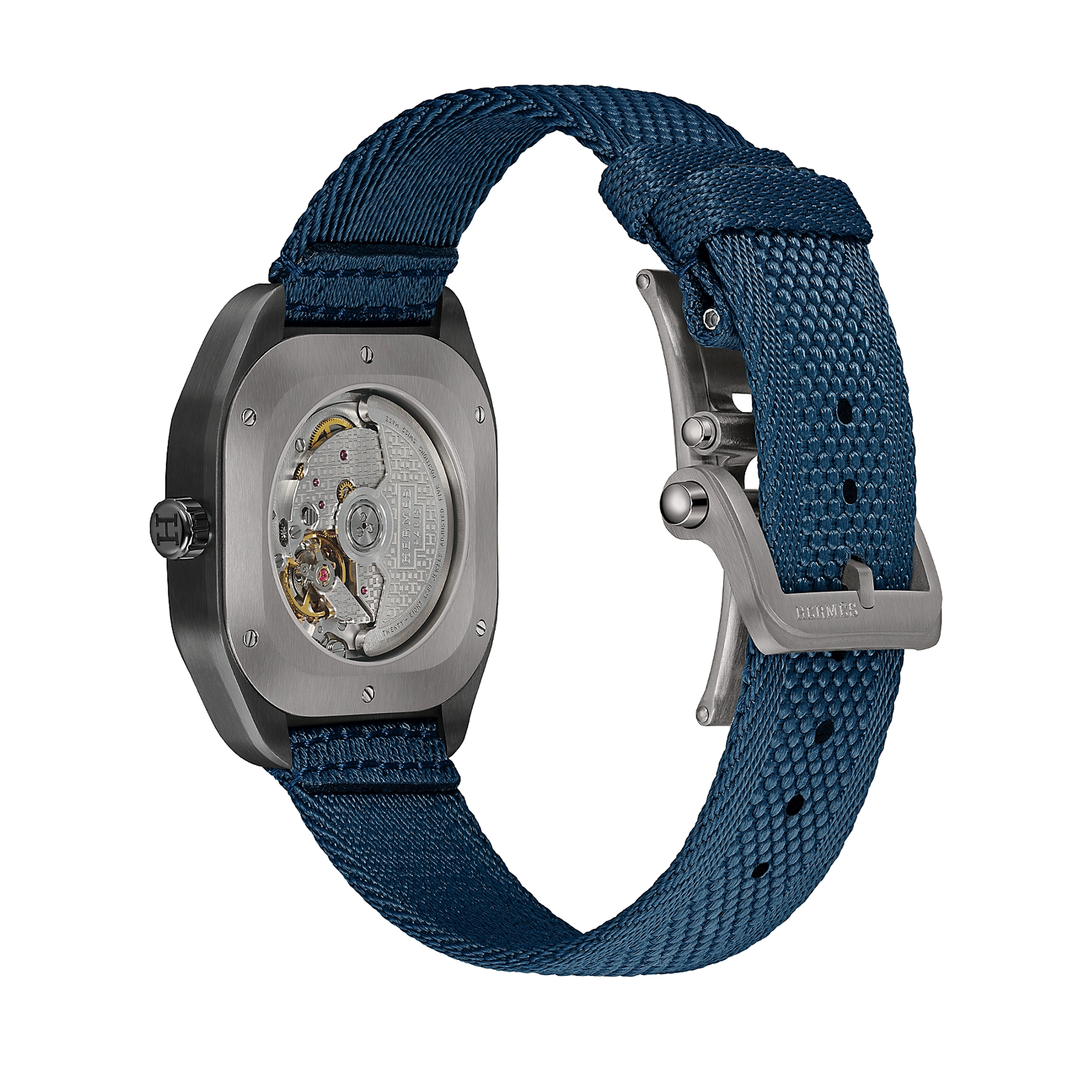 Hermès H08 DLC noir automatic 42 mm Watch W049432WW00 - Lepage