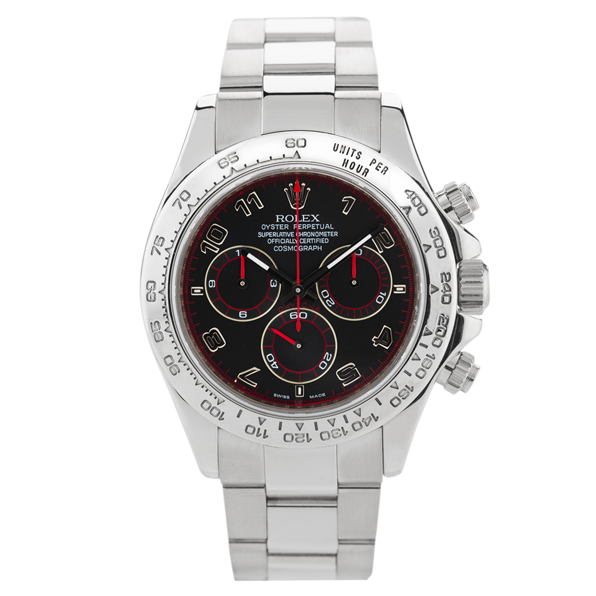 Montre d'occasion Rolex Daytona "Racing" 116509 Or Blanc - Lepage