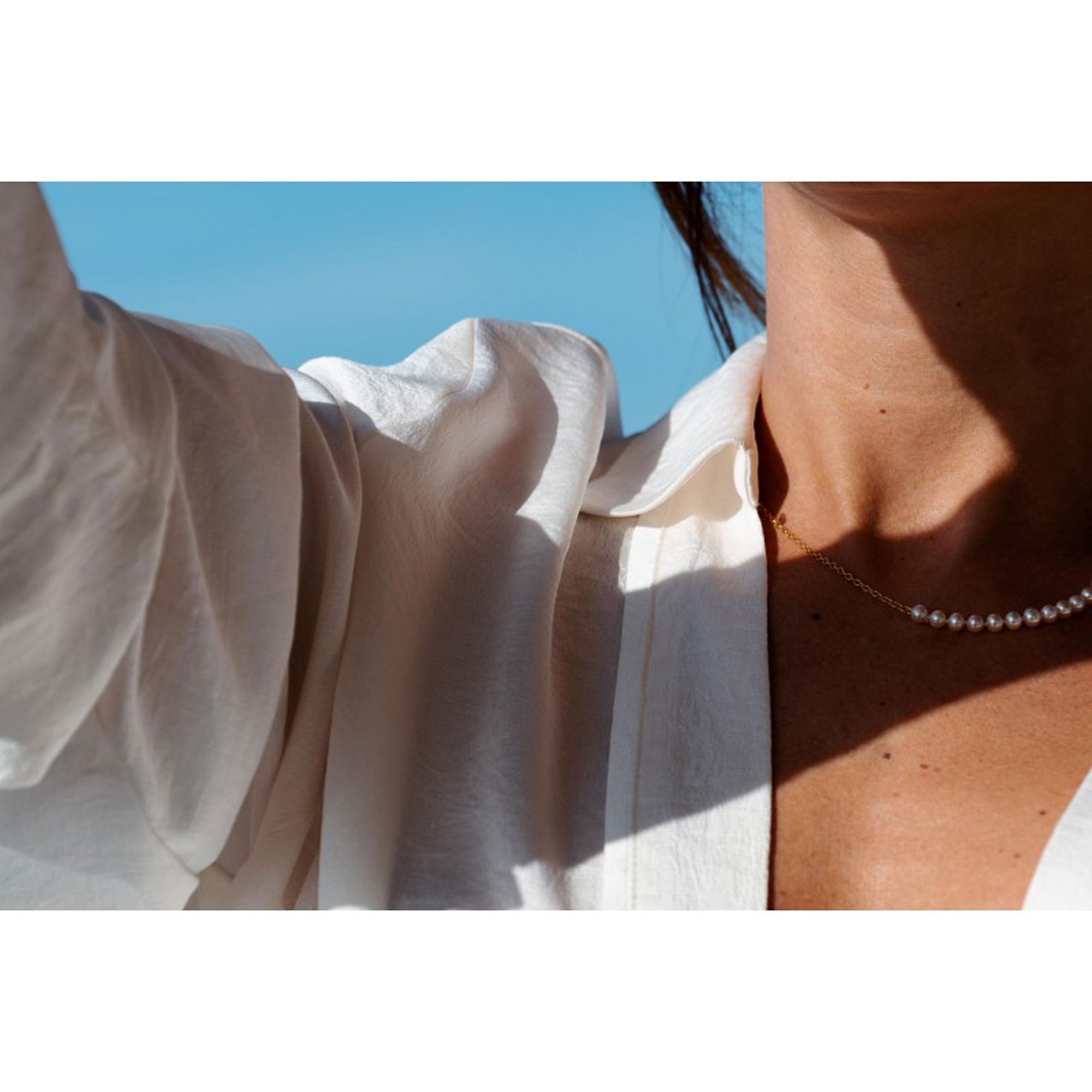 Claverin Rock'N'Pearls Necklace in Yellow Gold and Pink Pearls ...