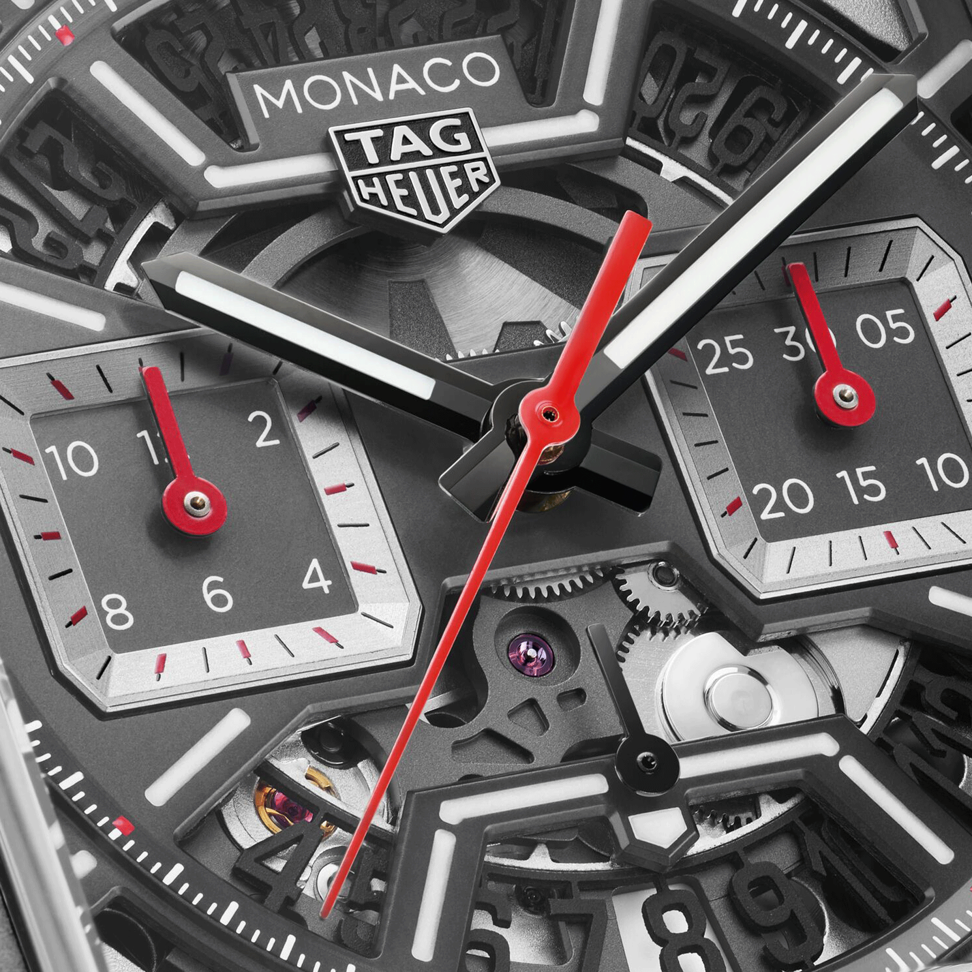 TAG Heuer Monaco Racing Red 39 mm Watch CBL2183.FT6236 - Lepage