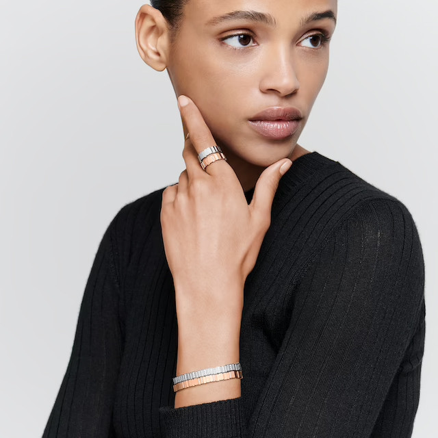 Dior GEM bangle in white gold and pavé diamonds | Lepage official retailer