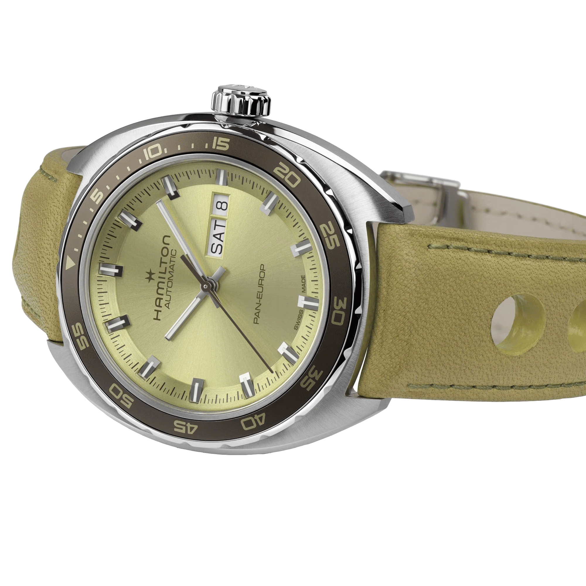 Hamilton American Classic Pan Europ Day Date Watch H35445860 - Lepage