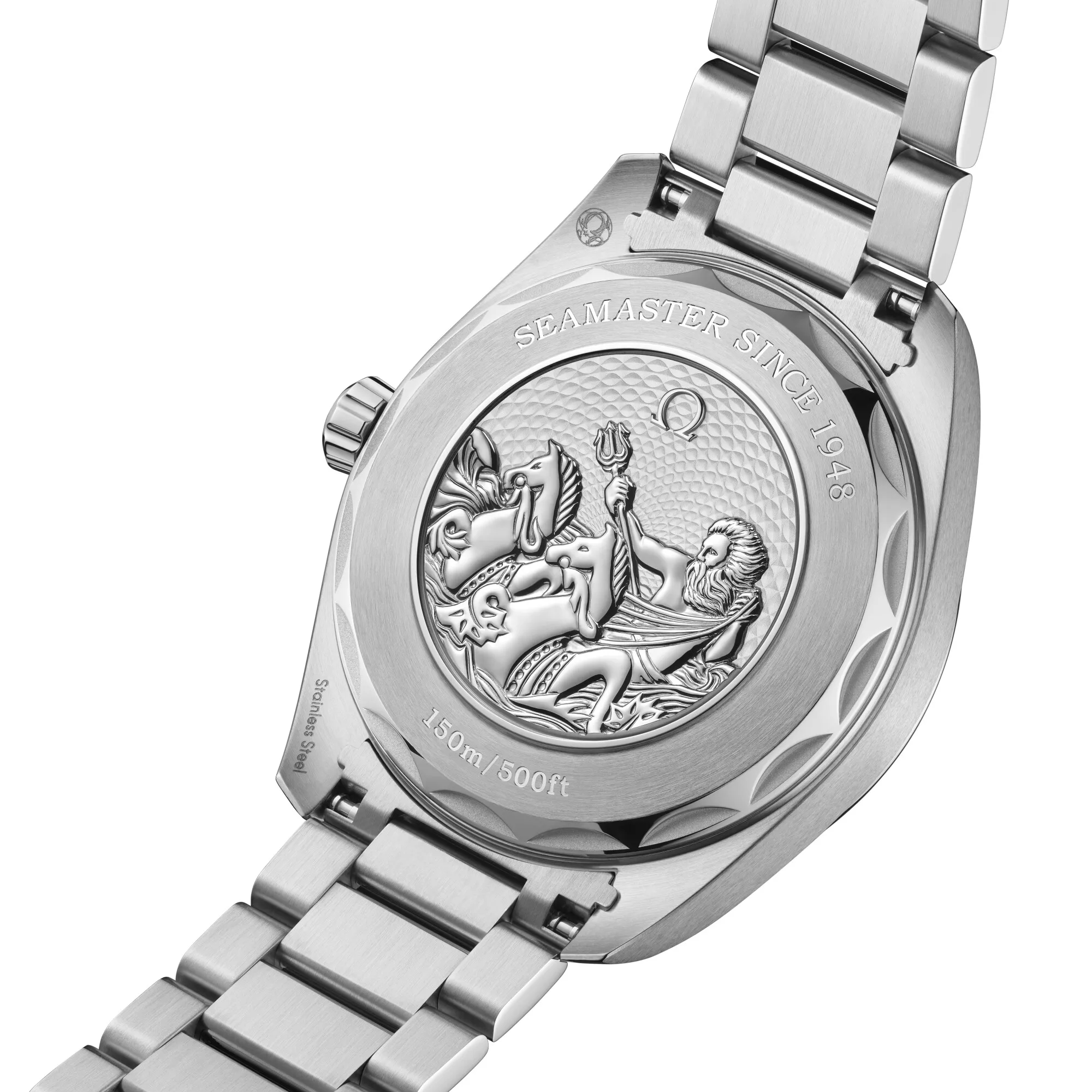 Omega Aqua Terra 150M GMT Worldtimer Summer Blue - Lepage