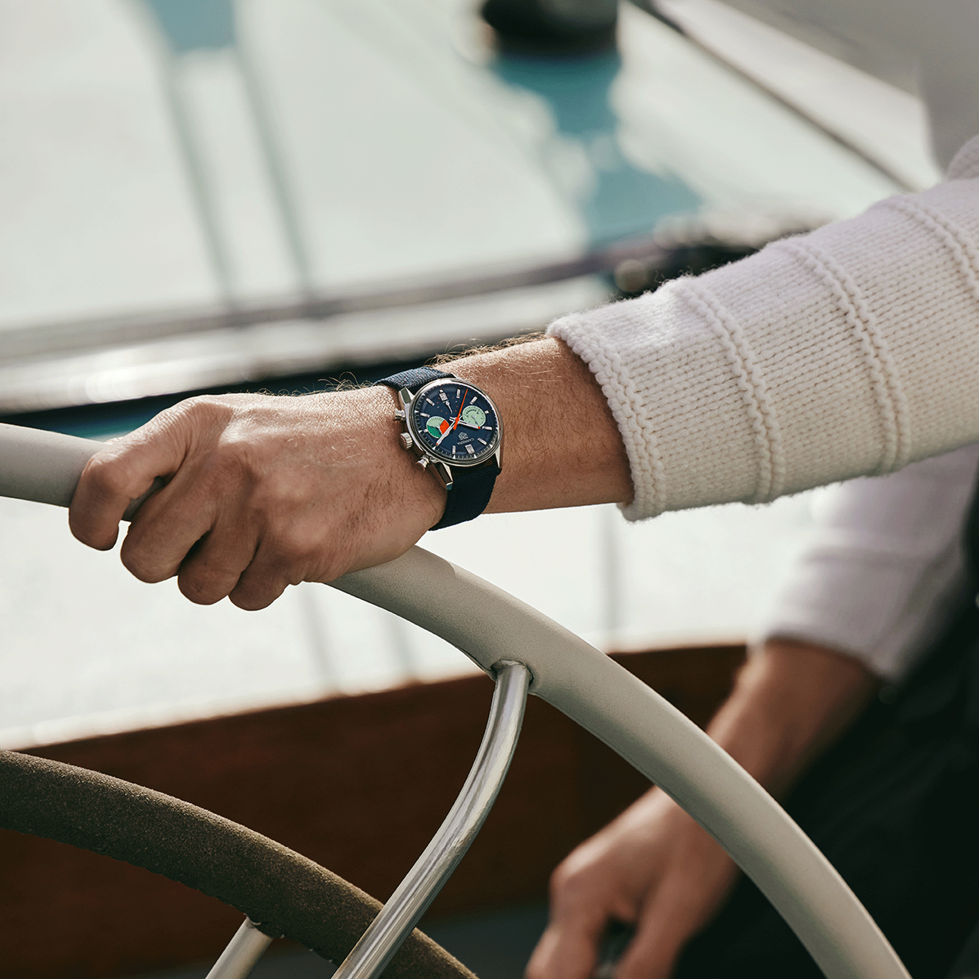 TAG Heuer Carrera Chronographe Skipper Watch CBS2213.FN6002 - Lepage