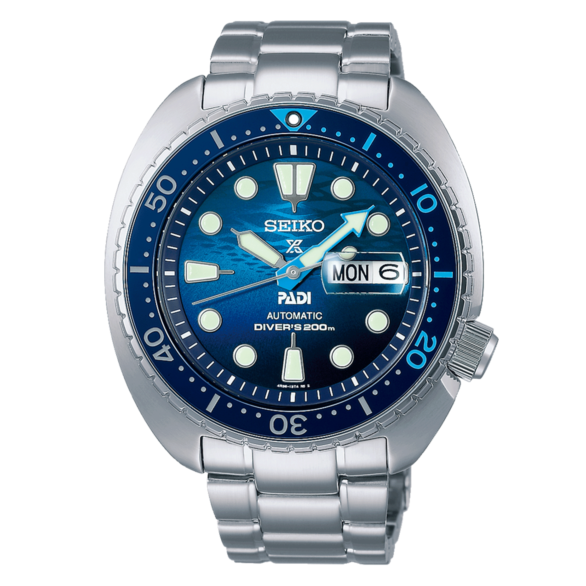 Montre Seiko Prospex Automatique Turtle PADI SRPK01K1 - Lepage