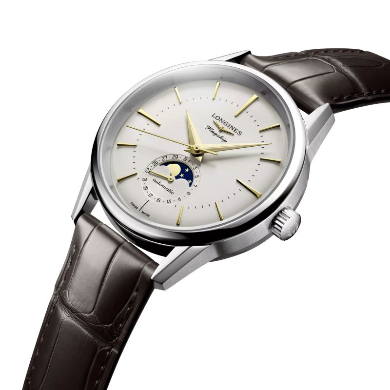 Longines Flagship Heritage Moon Phase Watch L4.815.4.78.2 - Lepage