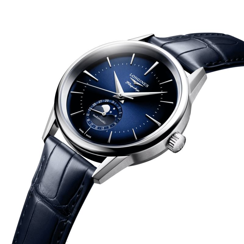 Longines Flagship Heritage Moon Phase Watch L4.815.4.92.2 - Lepage