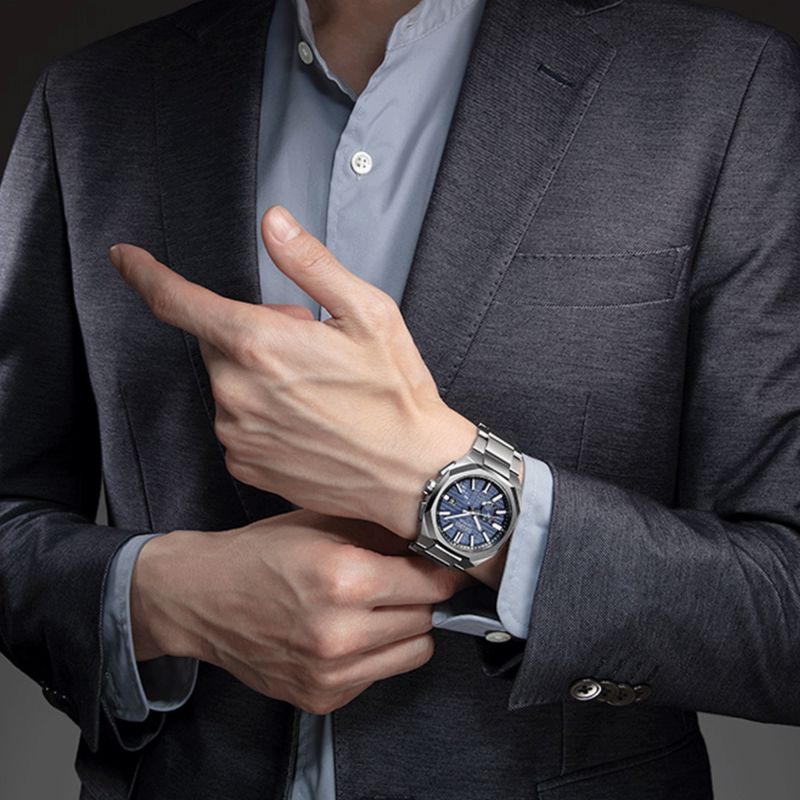 Seiko Astron GPS Solar 3X62 titane cadran bleu SSJ013J1 - Lepage