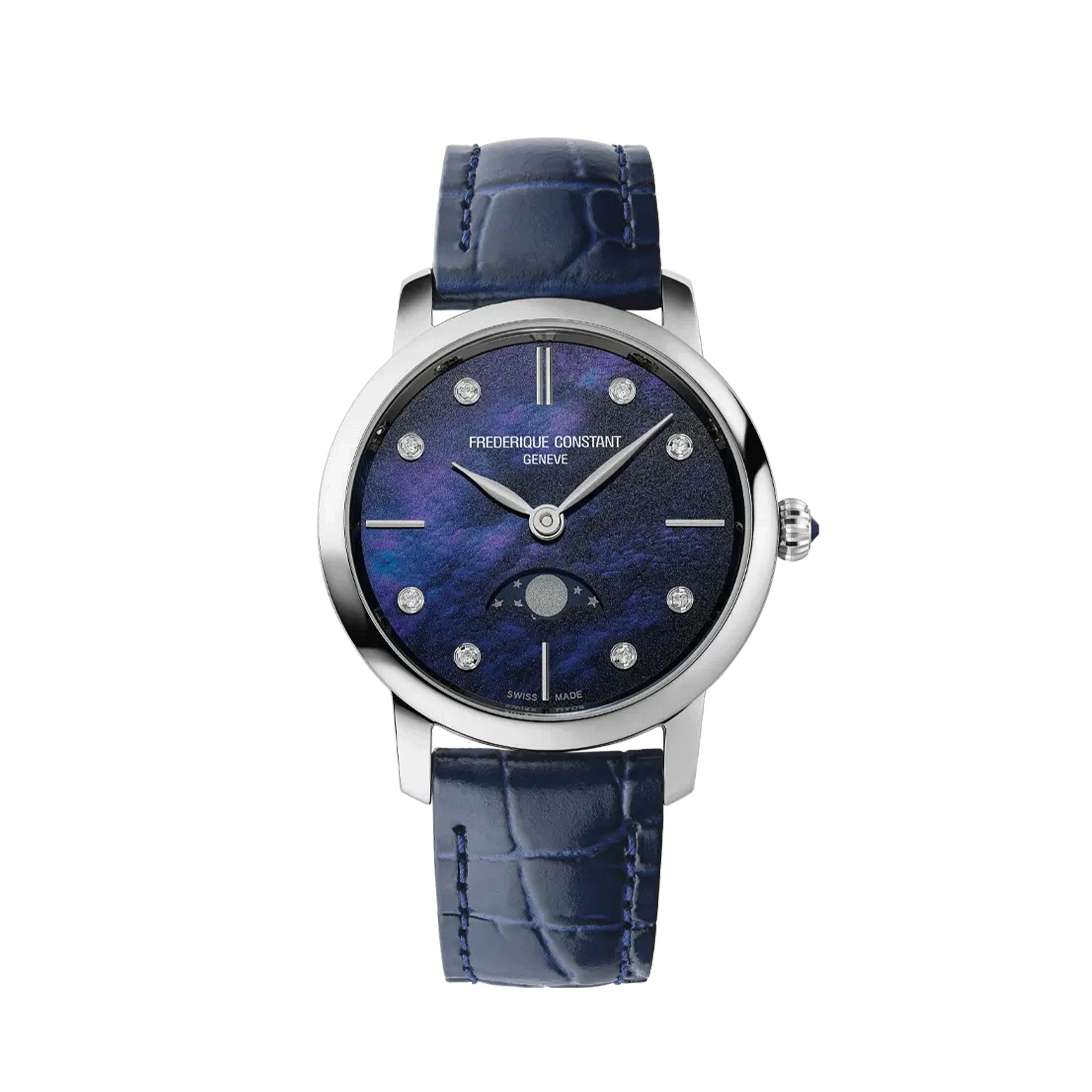 Frédérique Constant Slimline Ladies Moonphase FC-206MPND1S6 - Lepage