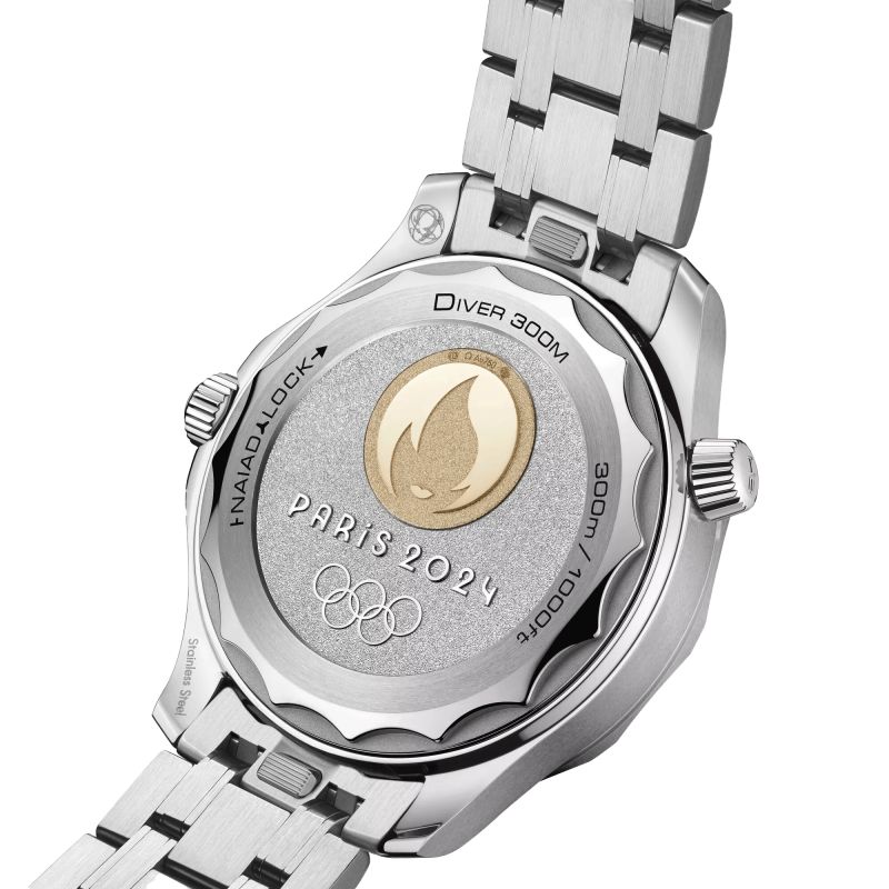 Omega Seamaster Diver 300M Paris 2024 Olympic Games - Lepage