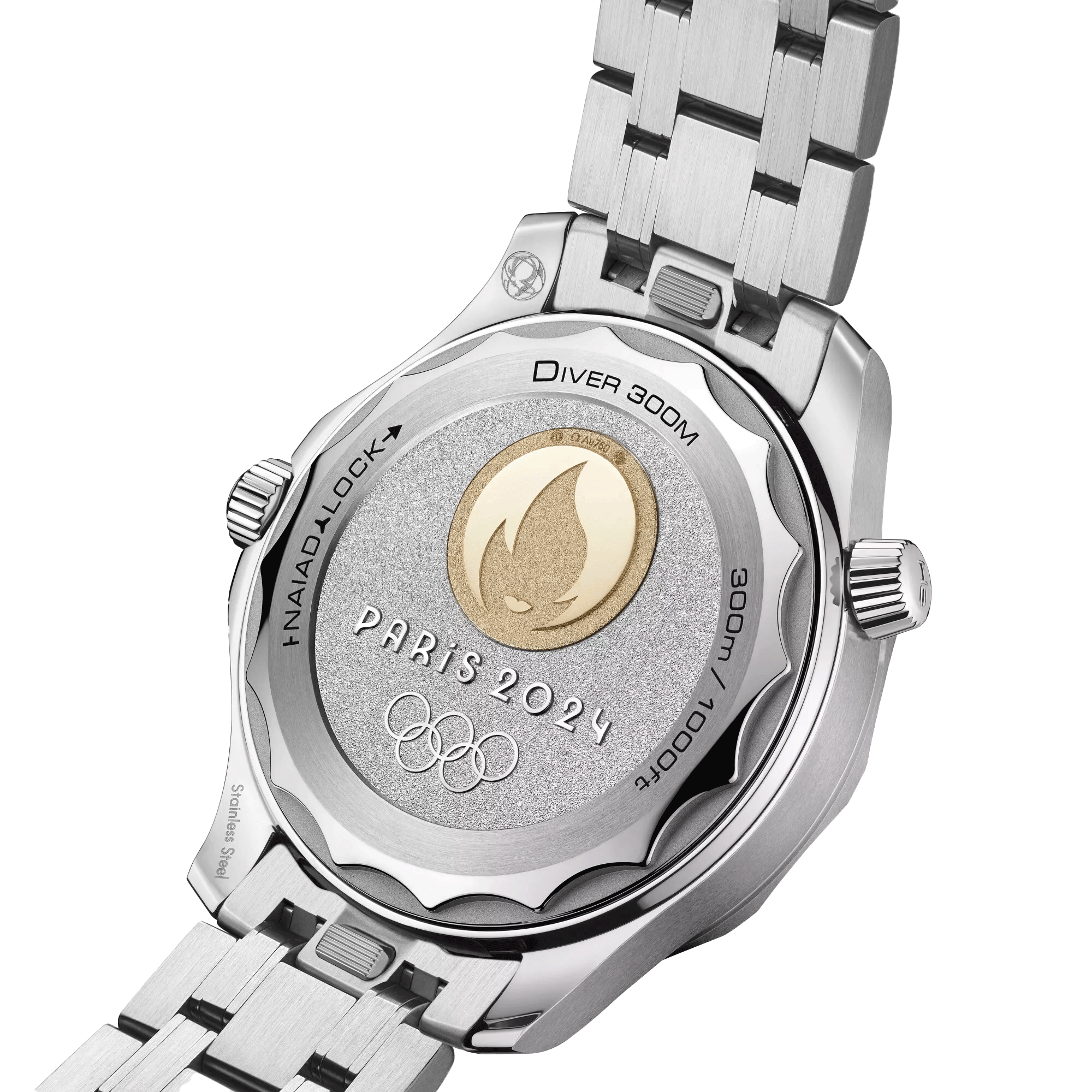 Montre Omega Seamaster Diver 300M Paris 2024 Jeux Olympique - Lepage