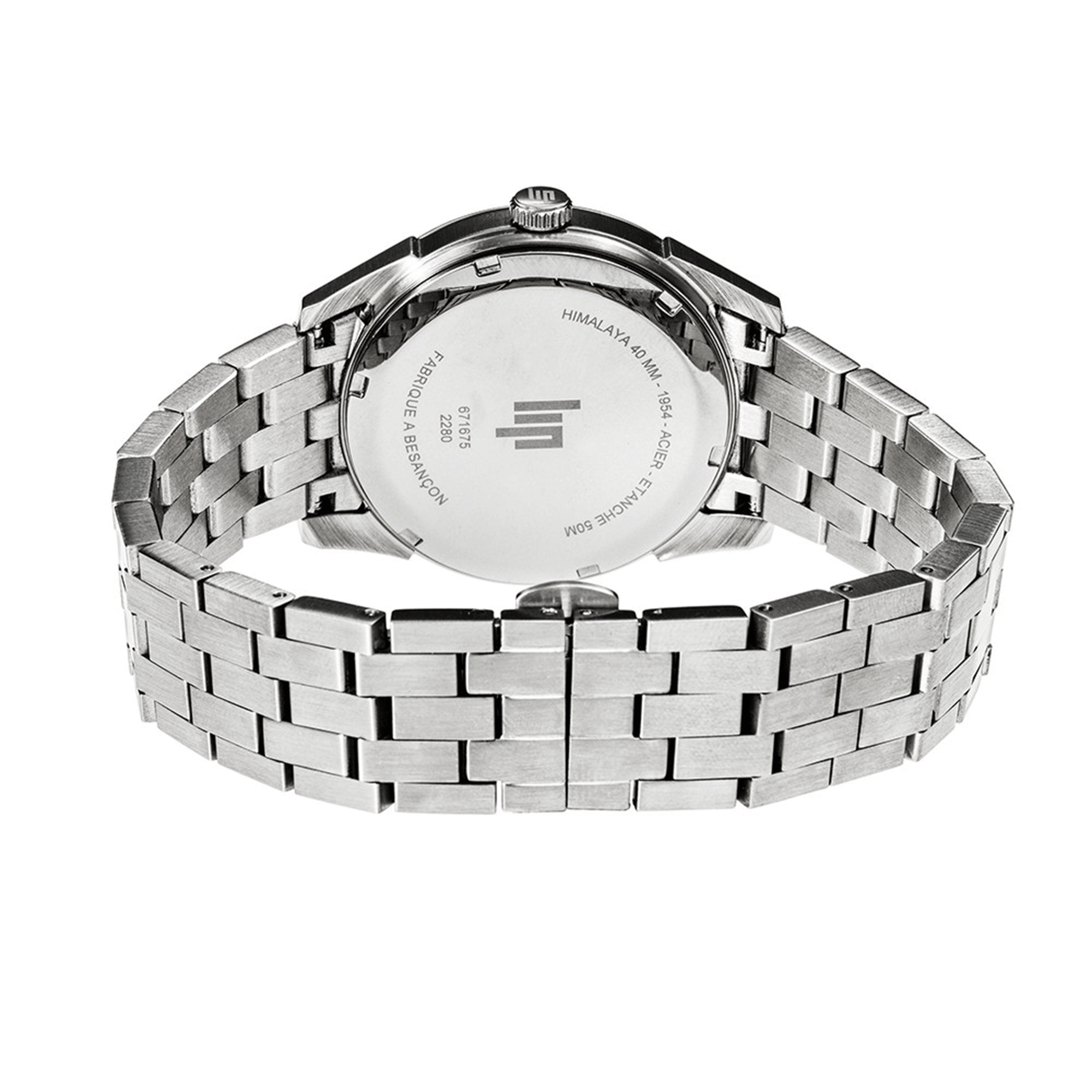 Lip Himalaya Jour Date Bi-Compax blue 671675 - Lepage