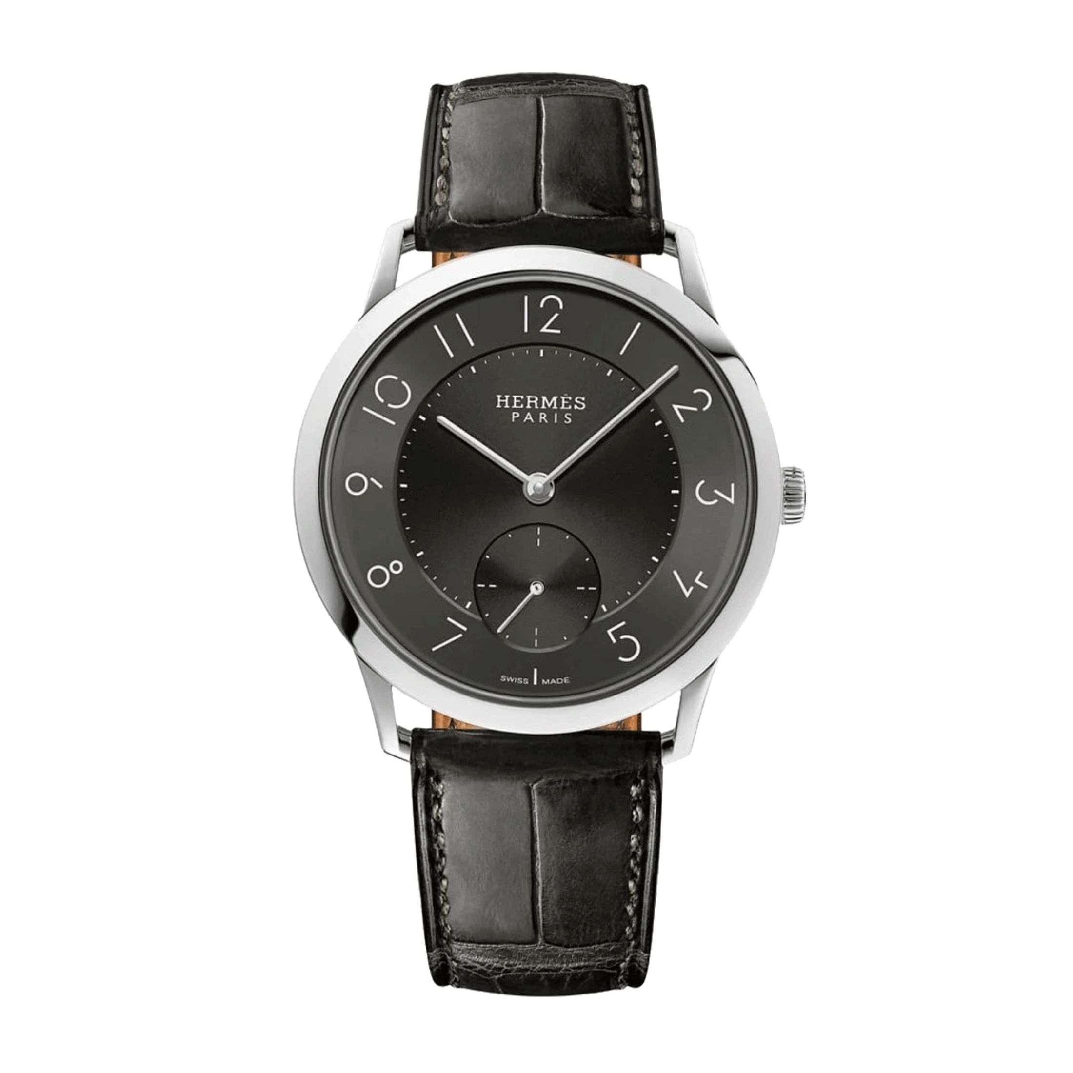 HERMÈS Slim d'Hermès GM Auto 39,5 mm Watch W043203WW00 - Lepage