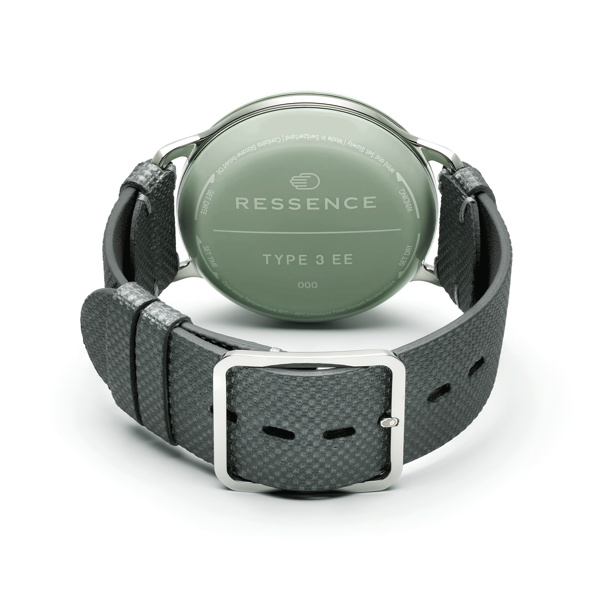 Ressence Type 3 EE Eucalyptus automatic titanium - Lepage