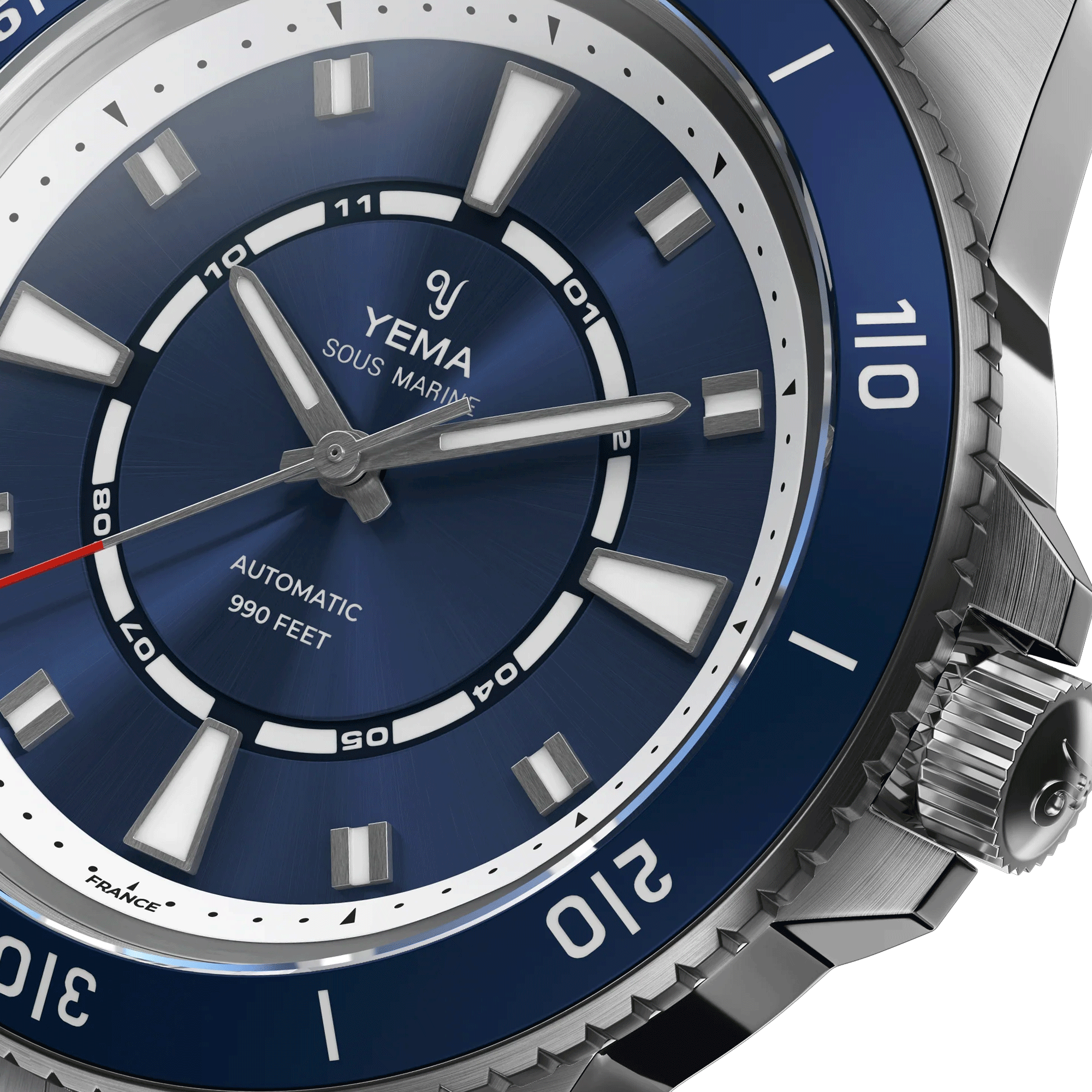 Yema Sous-Marine automatic 40,5 mm Watch YSMA23G-GGRBS - Lepage