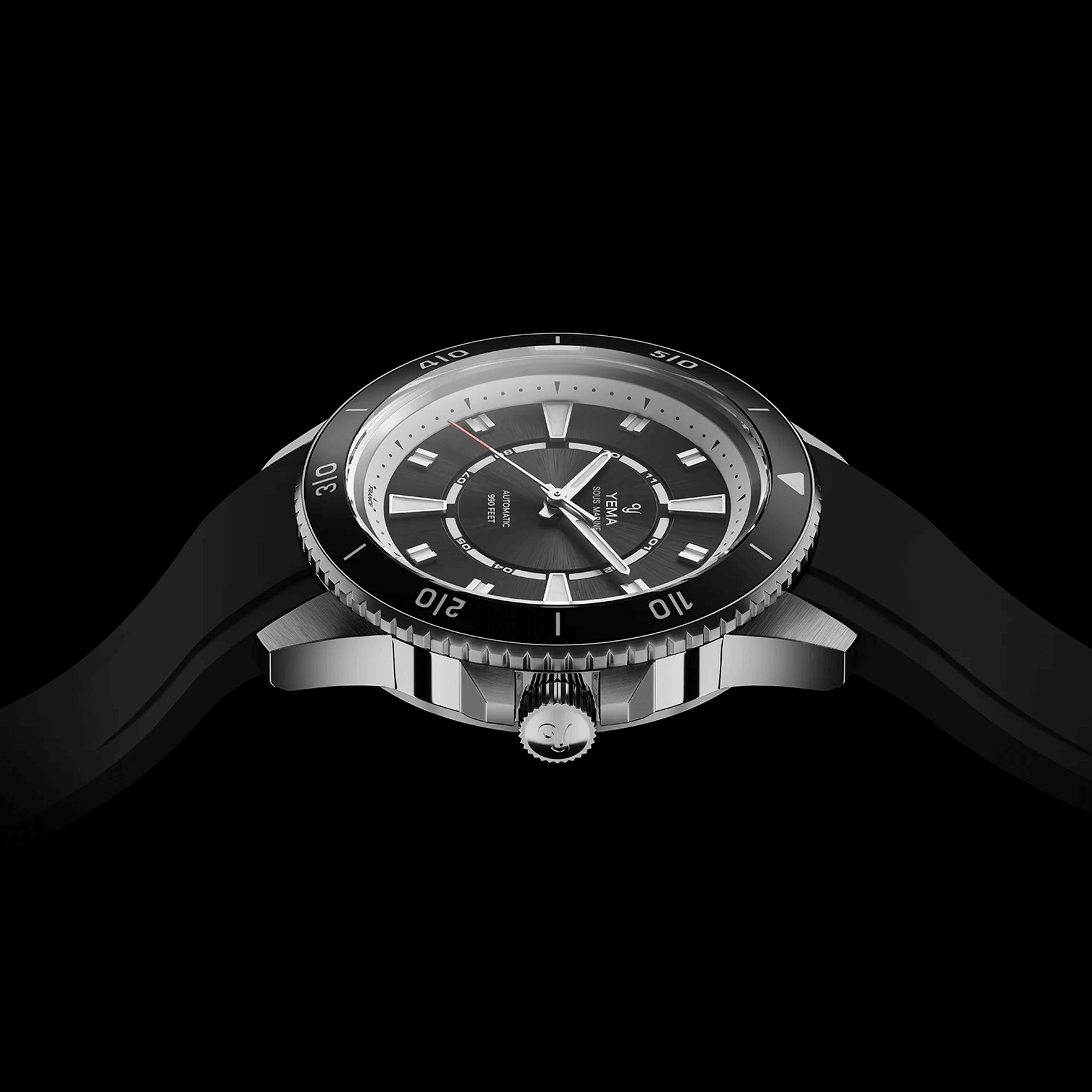 Yema Sous-Marine automatic 40,5 mm Watch YSMA23A-AARBS - Lepage