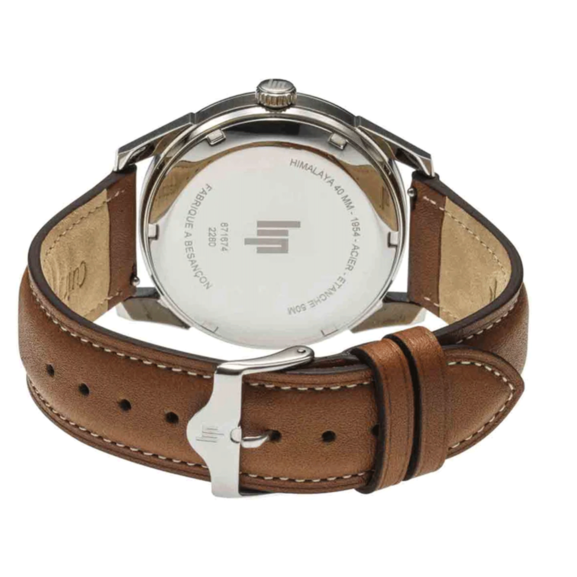 Lip Himalaya Jour Date Bi-Compax panda 671674 - Lepage