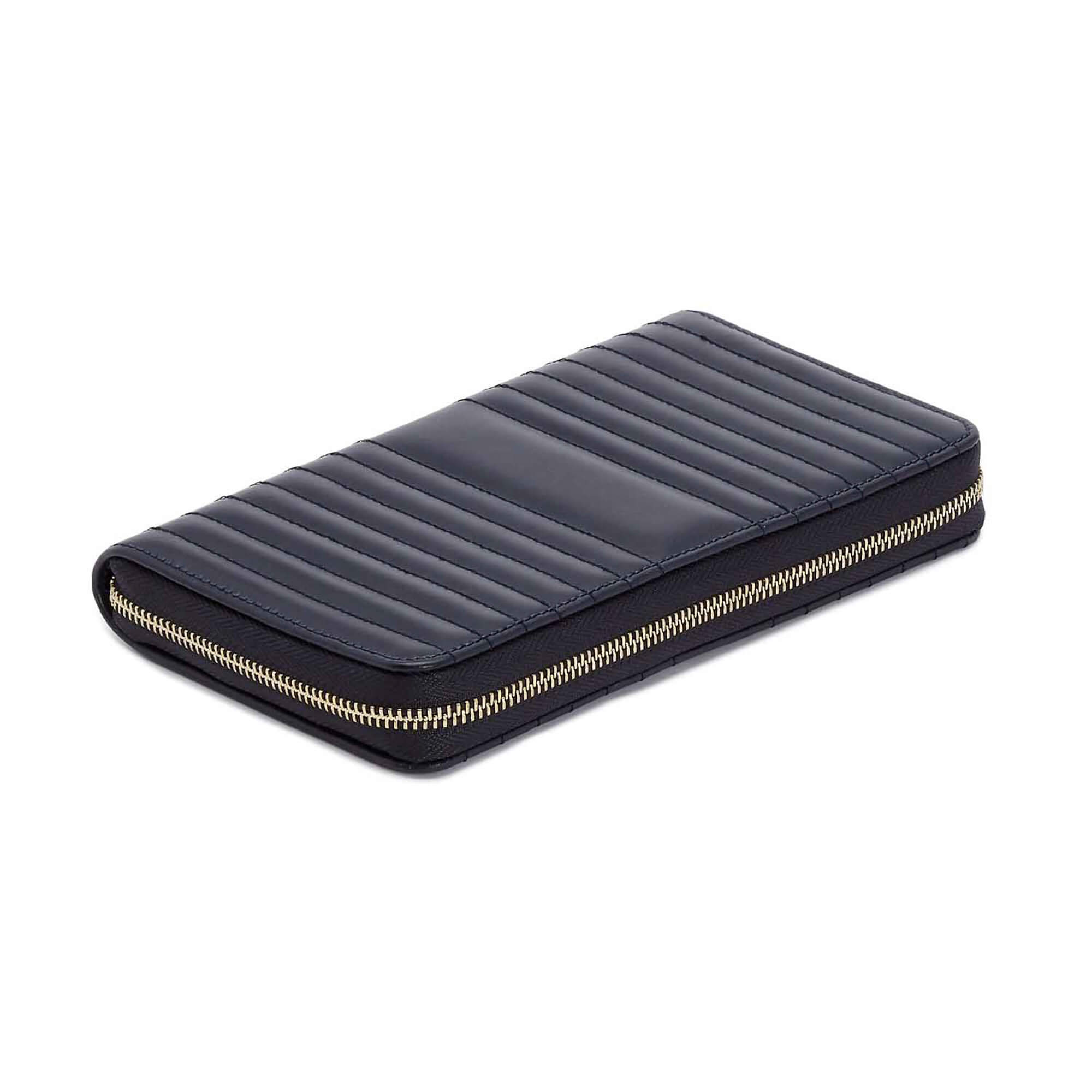 Wolf Maria jewelry portfolio in navy leather | LEPAGE