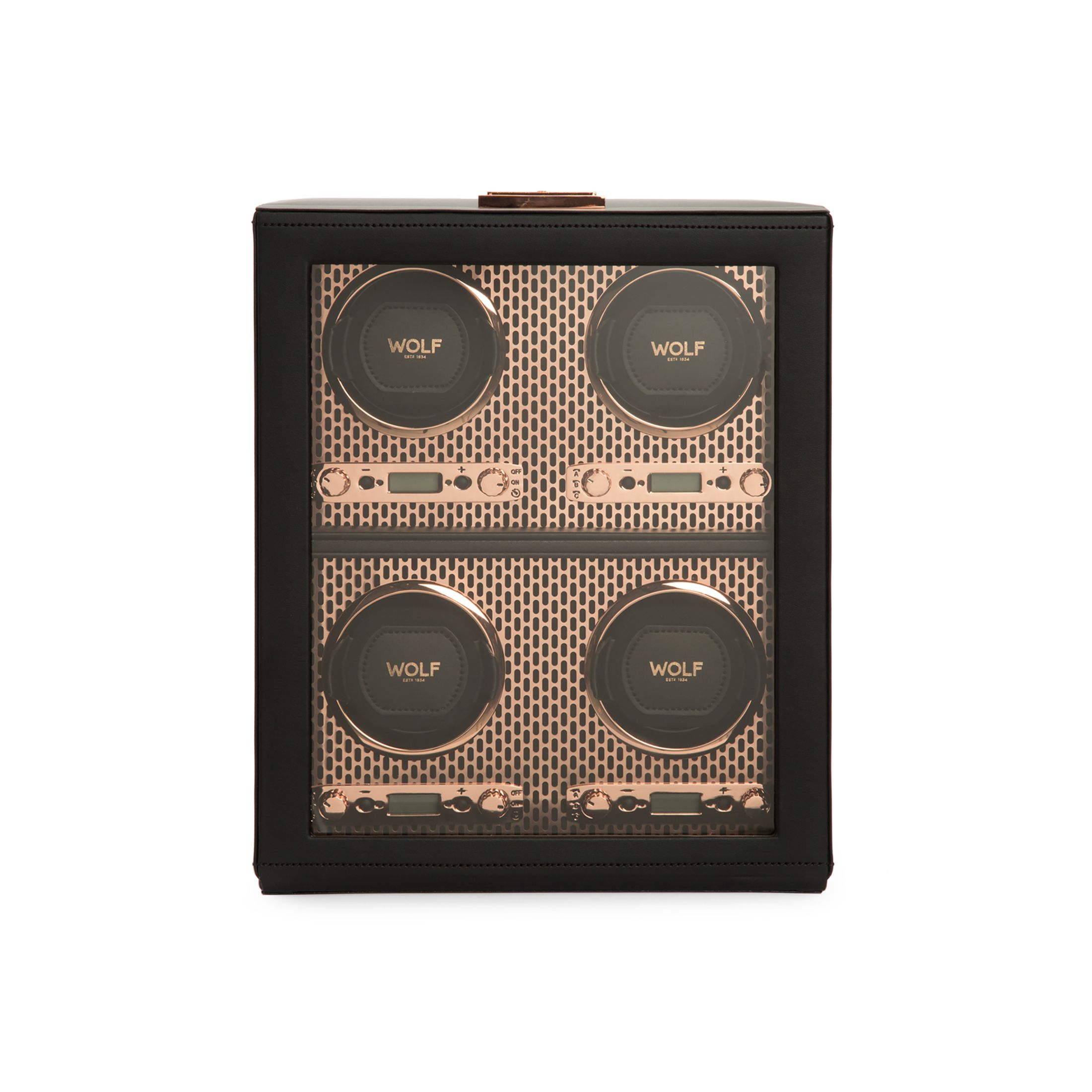 Axis Copper 4 Watches Winder | Wolf 1834 - Lepage