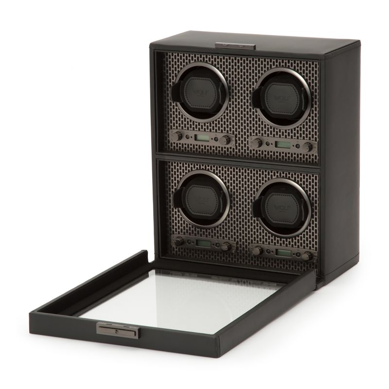 Axis Powder Coat 4 Watches Winder | Wolf 1834 - Lepage