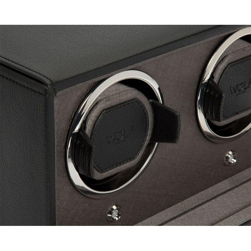 Cub Black Double Watch Winder | Wolf 1834 - Lepage