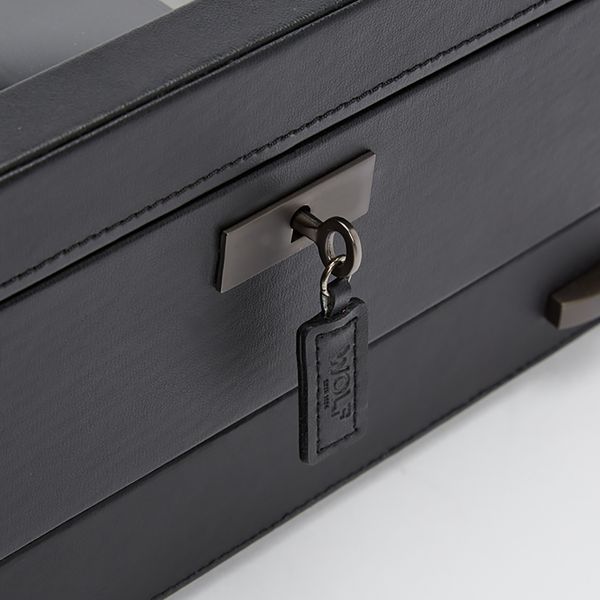 Axis Powder Coat Watch Box 10 watches with storage - Wolf 1834 | Lepage