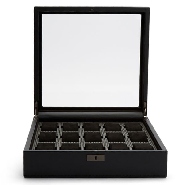 Axis Powder Coat Watch Box 15 watches - Wolf 1834 | Lepage