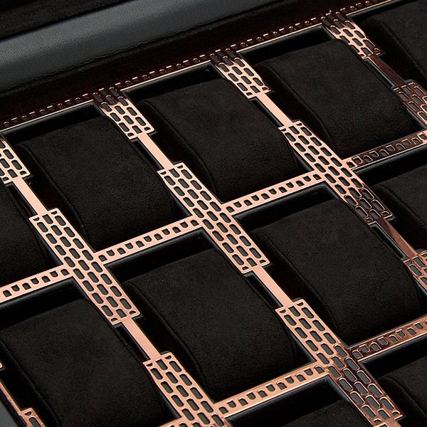 Axis Copper Watch Box 15 watches - Wolf 1834 | Lepage
