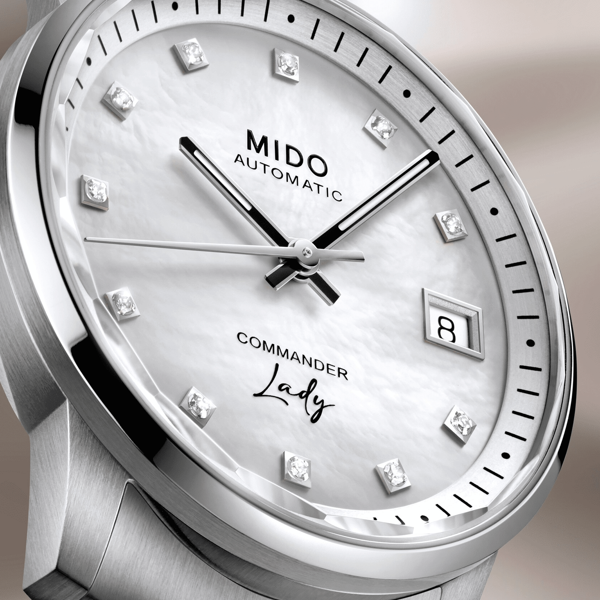 Mido Commander Lady auto 35 mm Watch M021.207.16.296.00 - Lepage