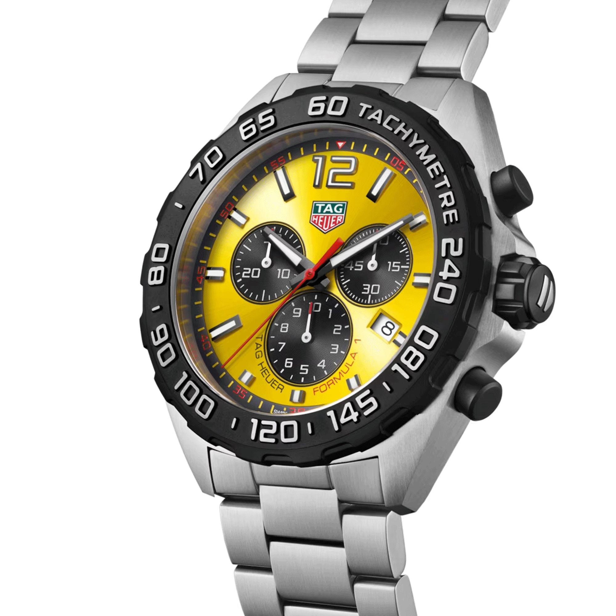 TAG Heuer Formula 1 Colors Yellow Steel Watch CAZ101AM.BA0842 - Lepage